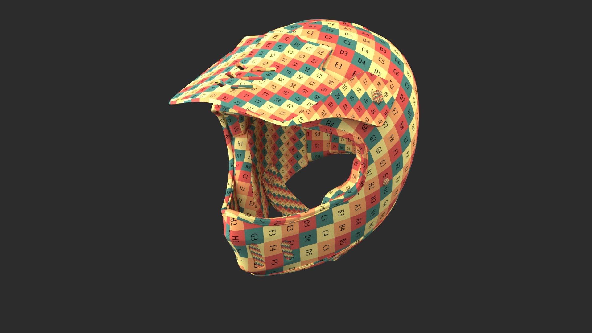 3D Racing Helmet - TurboSquid 2066029