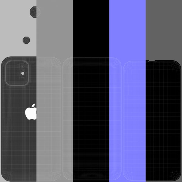 3D model iPhone 13 -Black - TurboSquid 1723340