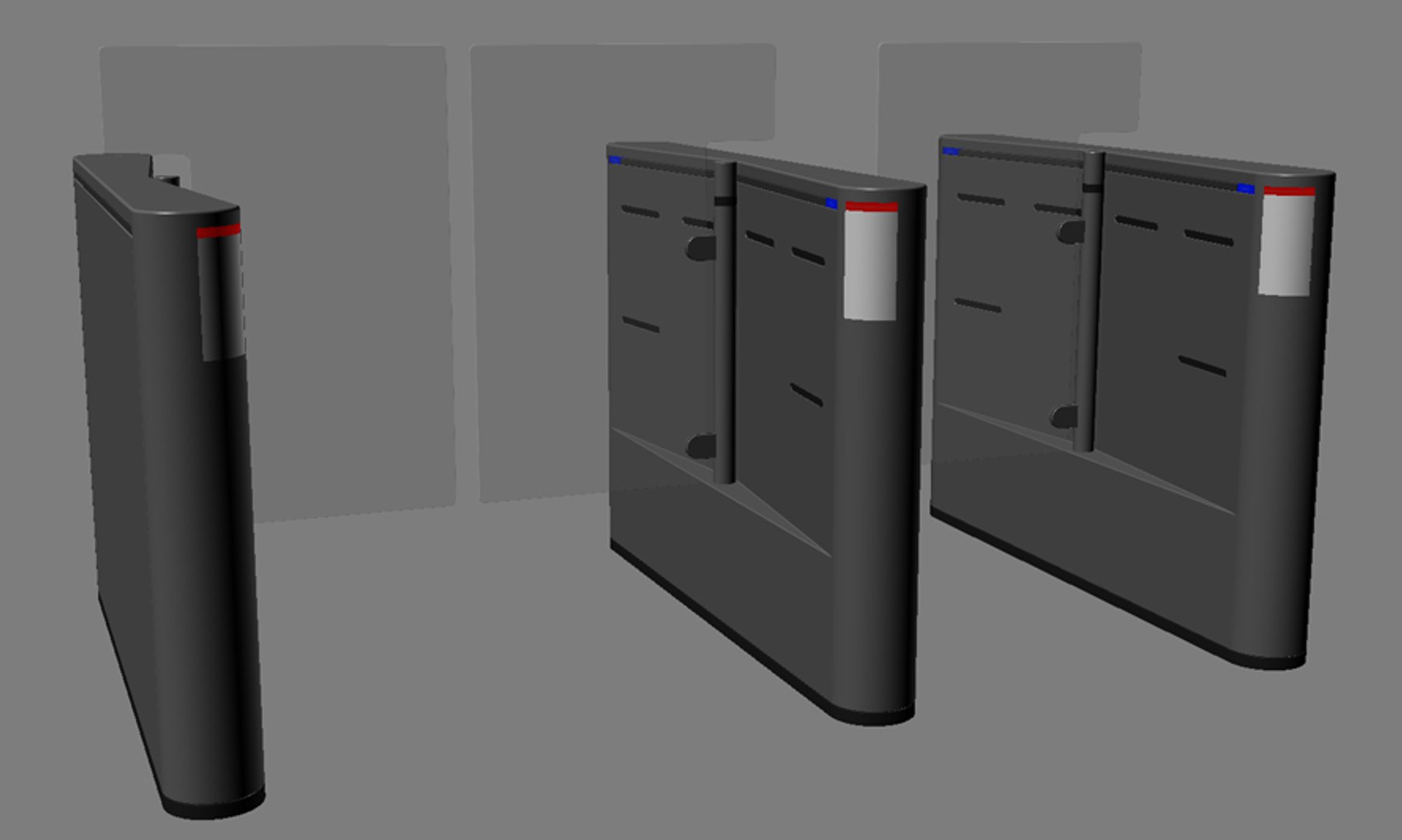 turnstile door lobby max
