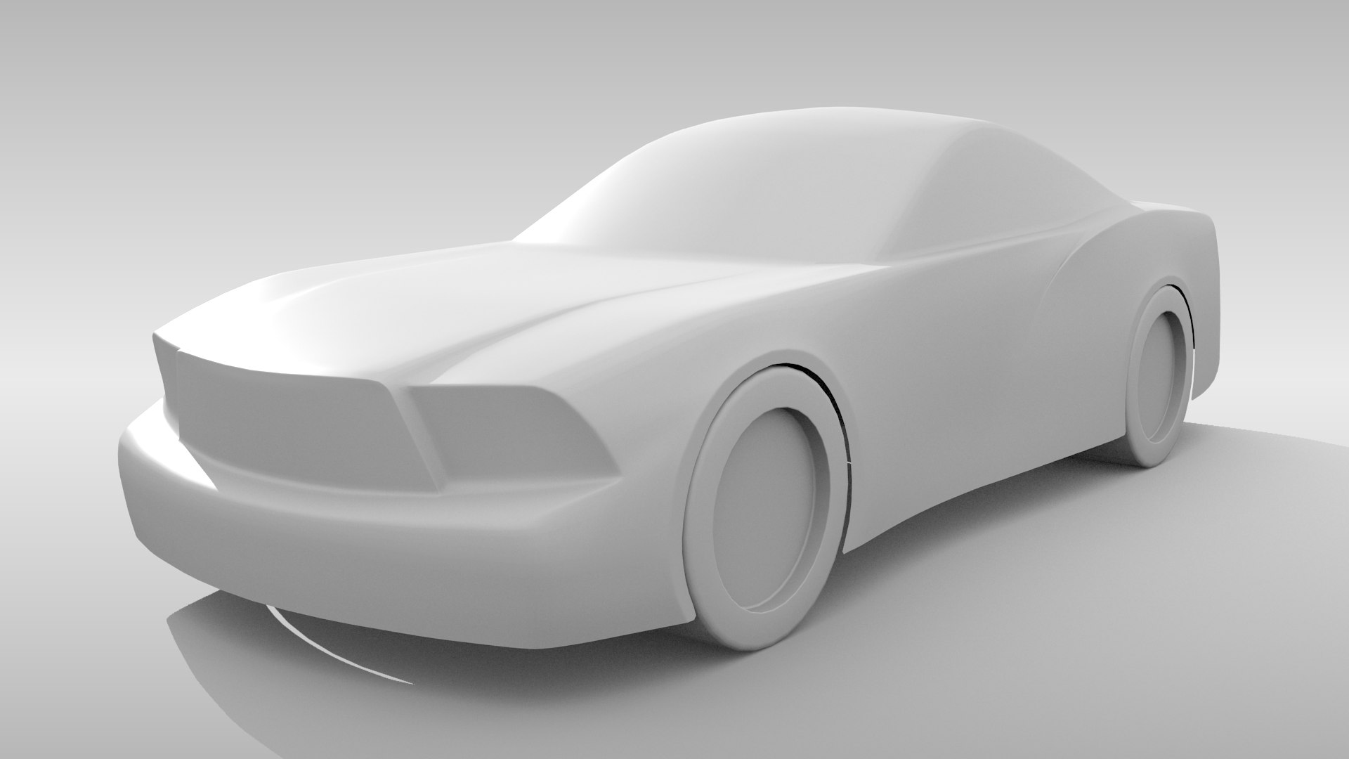 Sports Car Base 3D Model | 1145115 | TurboSquid