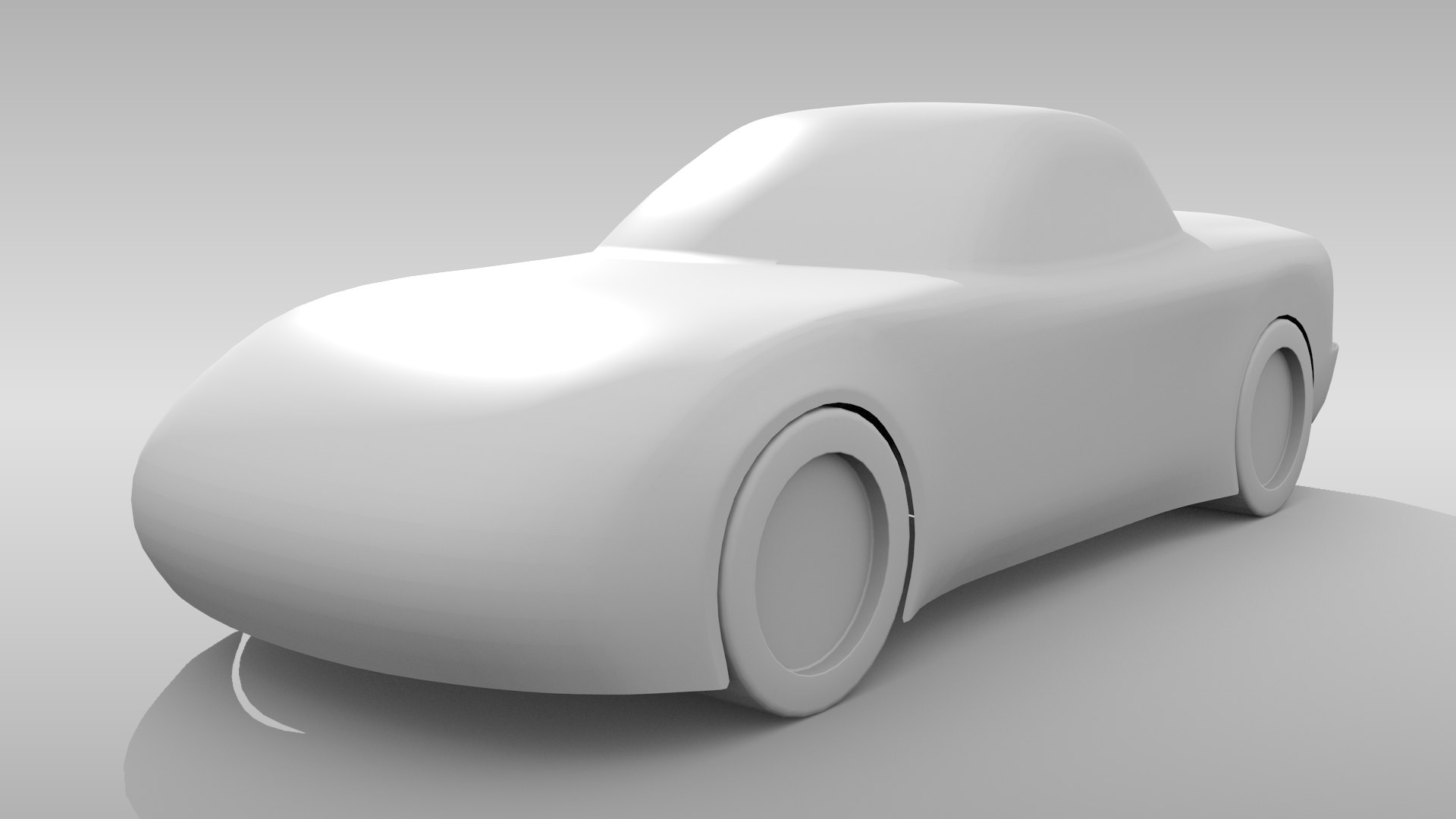 Sports Car Base 3D Model | 1145115 | TurboSquid