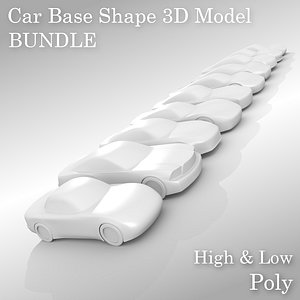 3D model car base variants | 1145108 | TurboSquid