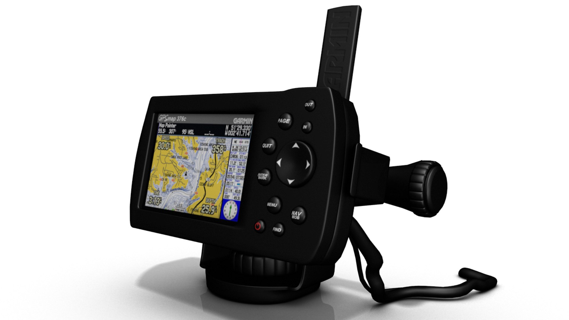 3d model 376c garmin