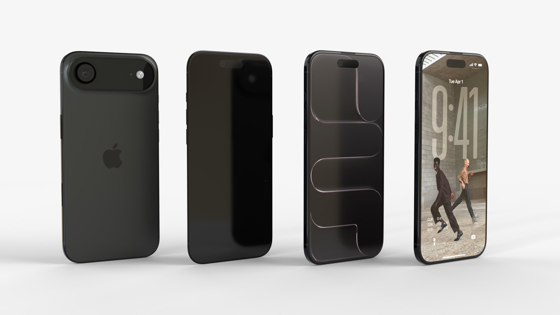 Apple Iphone Air 2025 Black 3D Model - TurboSquid 2459789