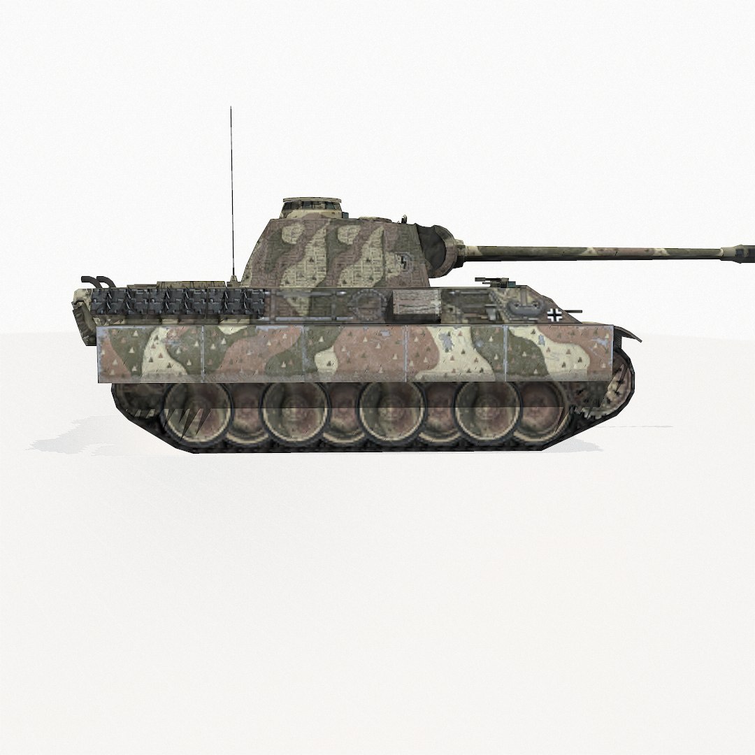 3d Panther Tank V