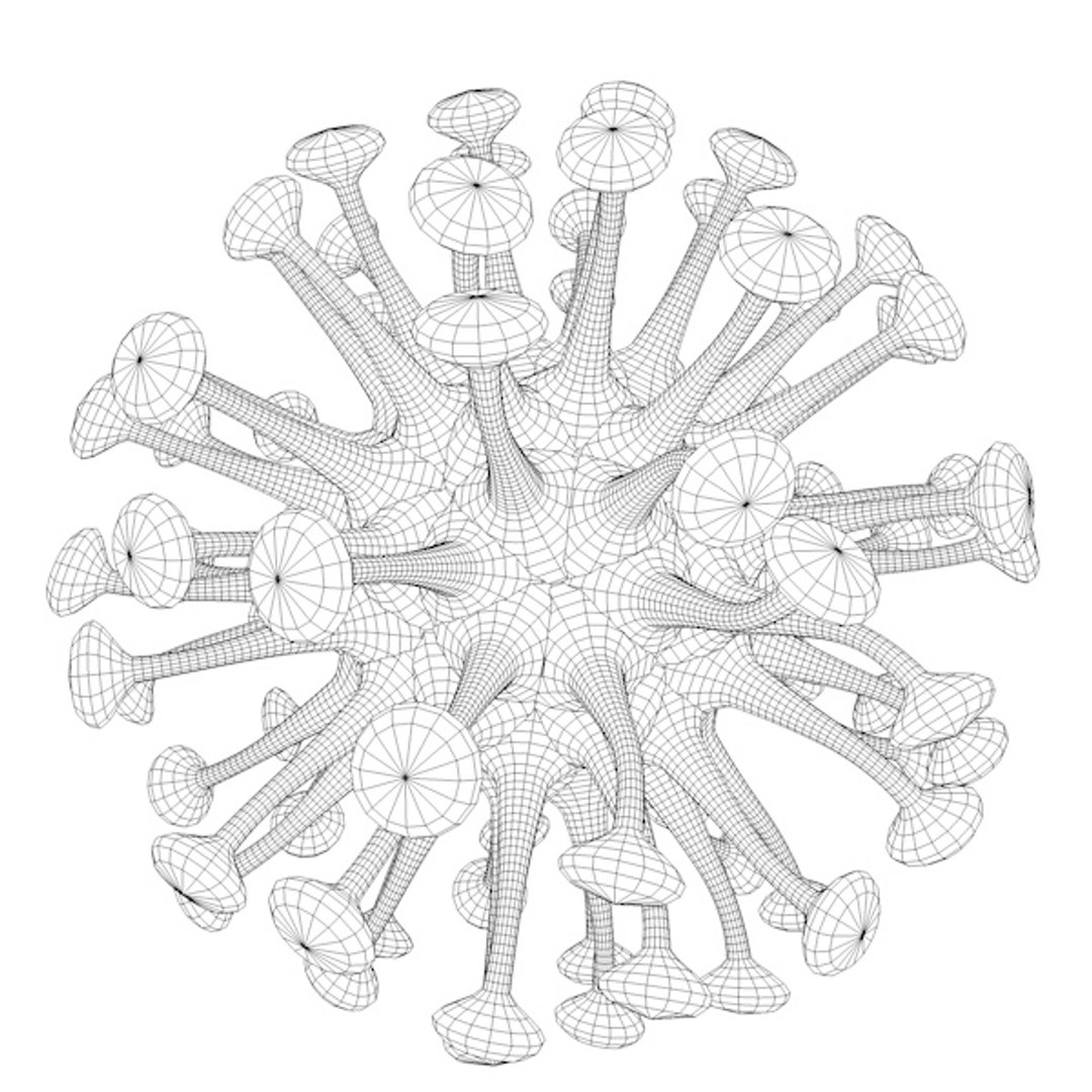 3D Model Virus Cell - TurboSquid 1265969