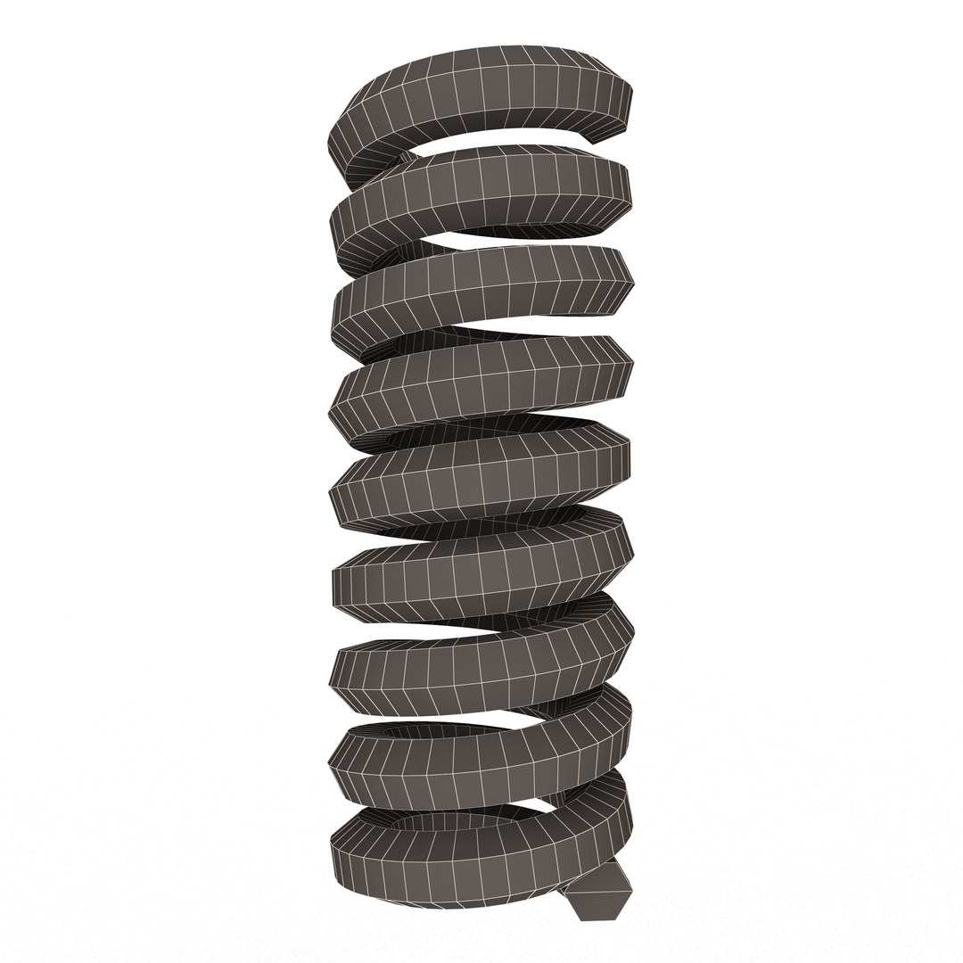 3D Coil Spring - TurboSquid 2006886