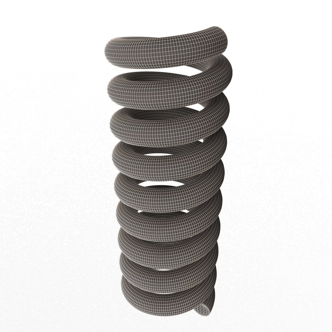 3D Coil Spring - TurboSquid 2006886