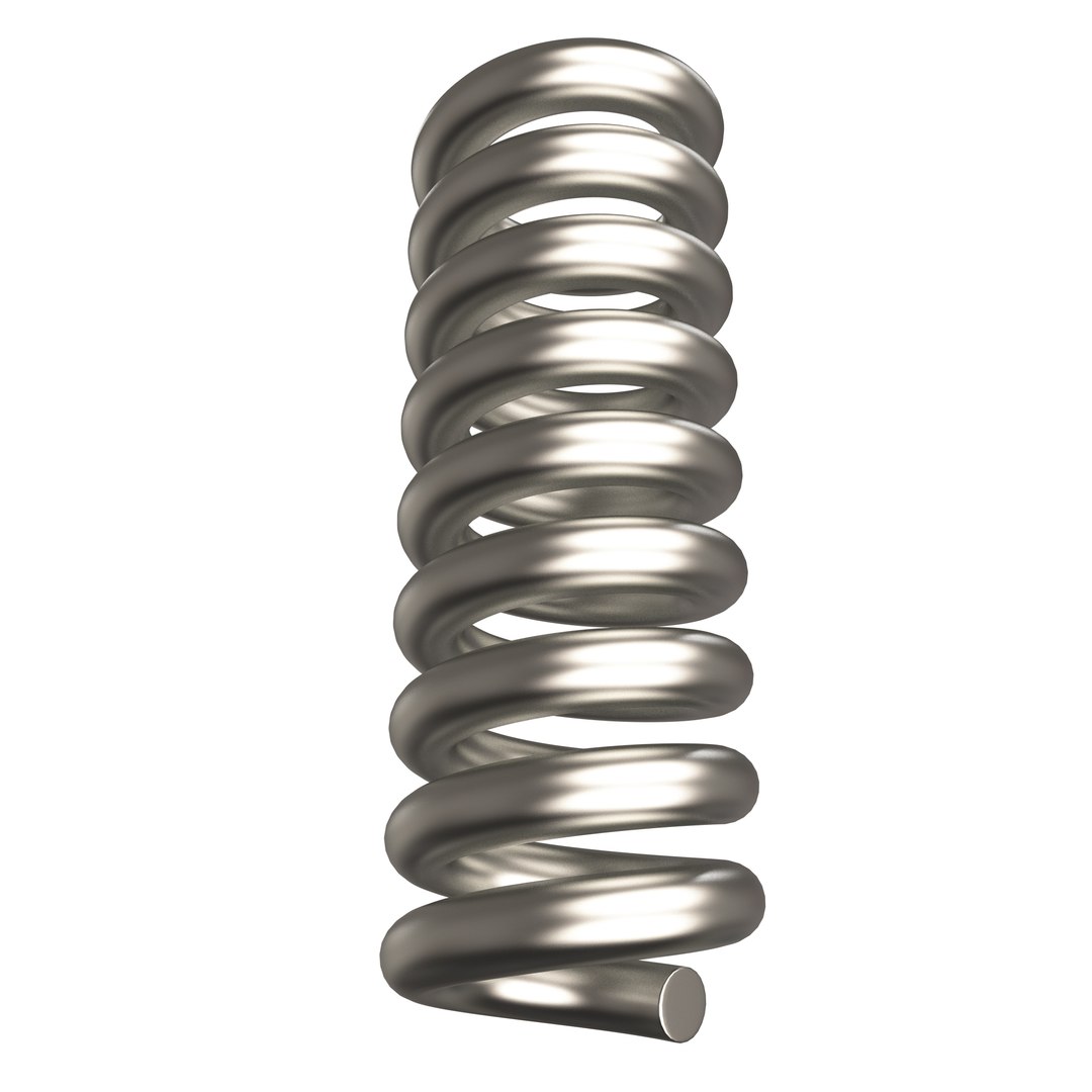 3D Coil Spring - TurboSquid 2006886