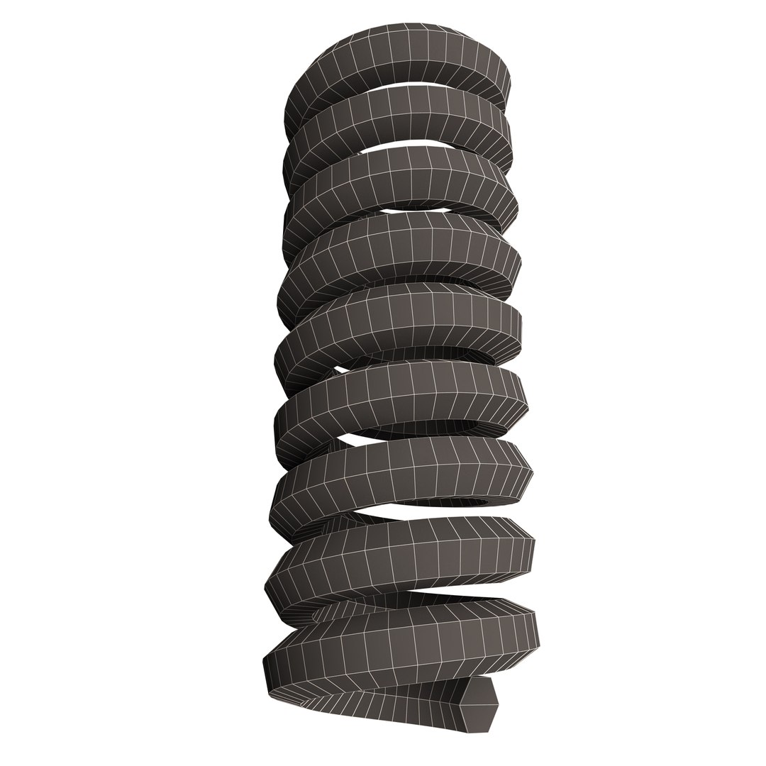 3D Coil Spring - TurboSquid 2006886