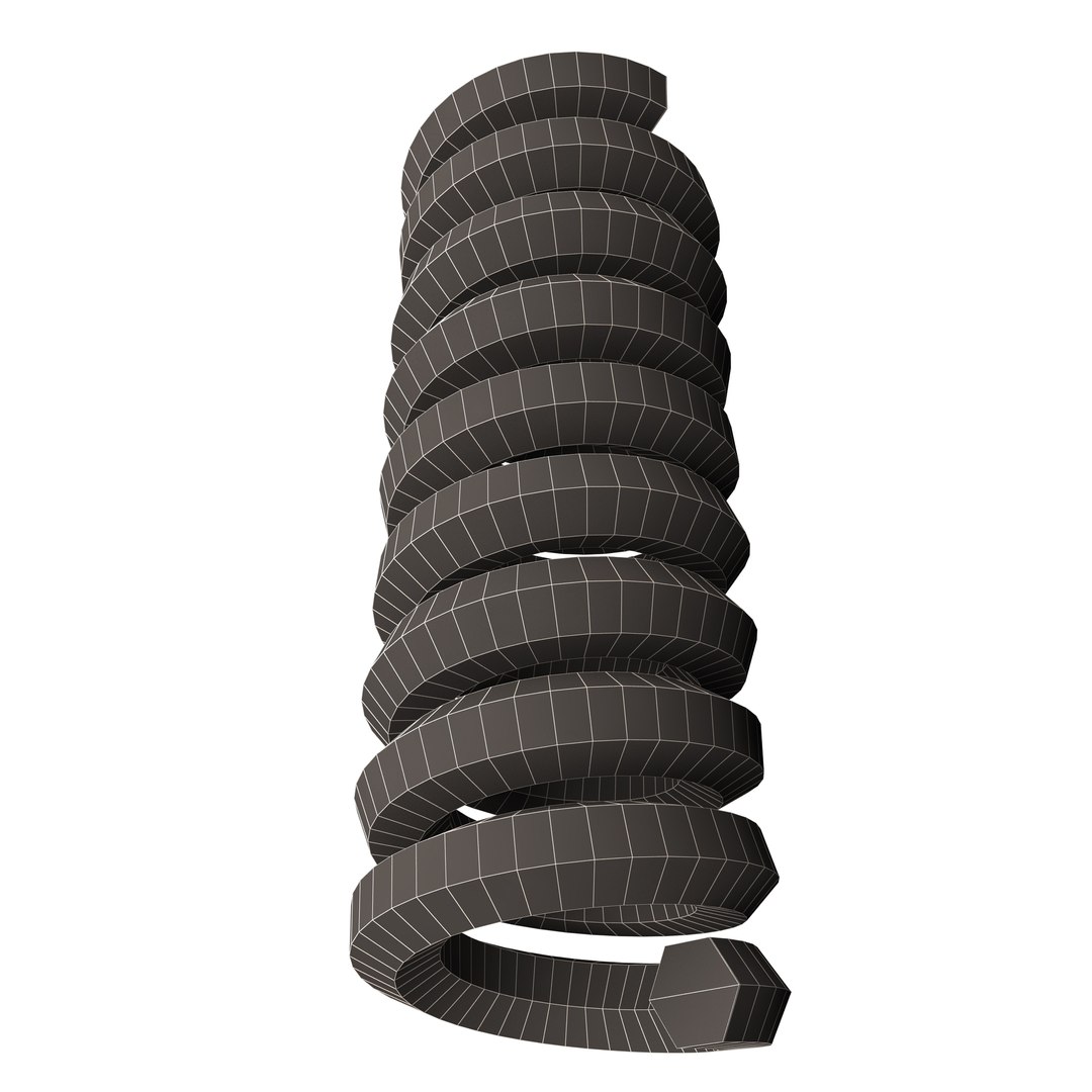 3D Coil Spring - TurboSquid 2006886