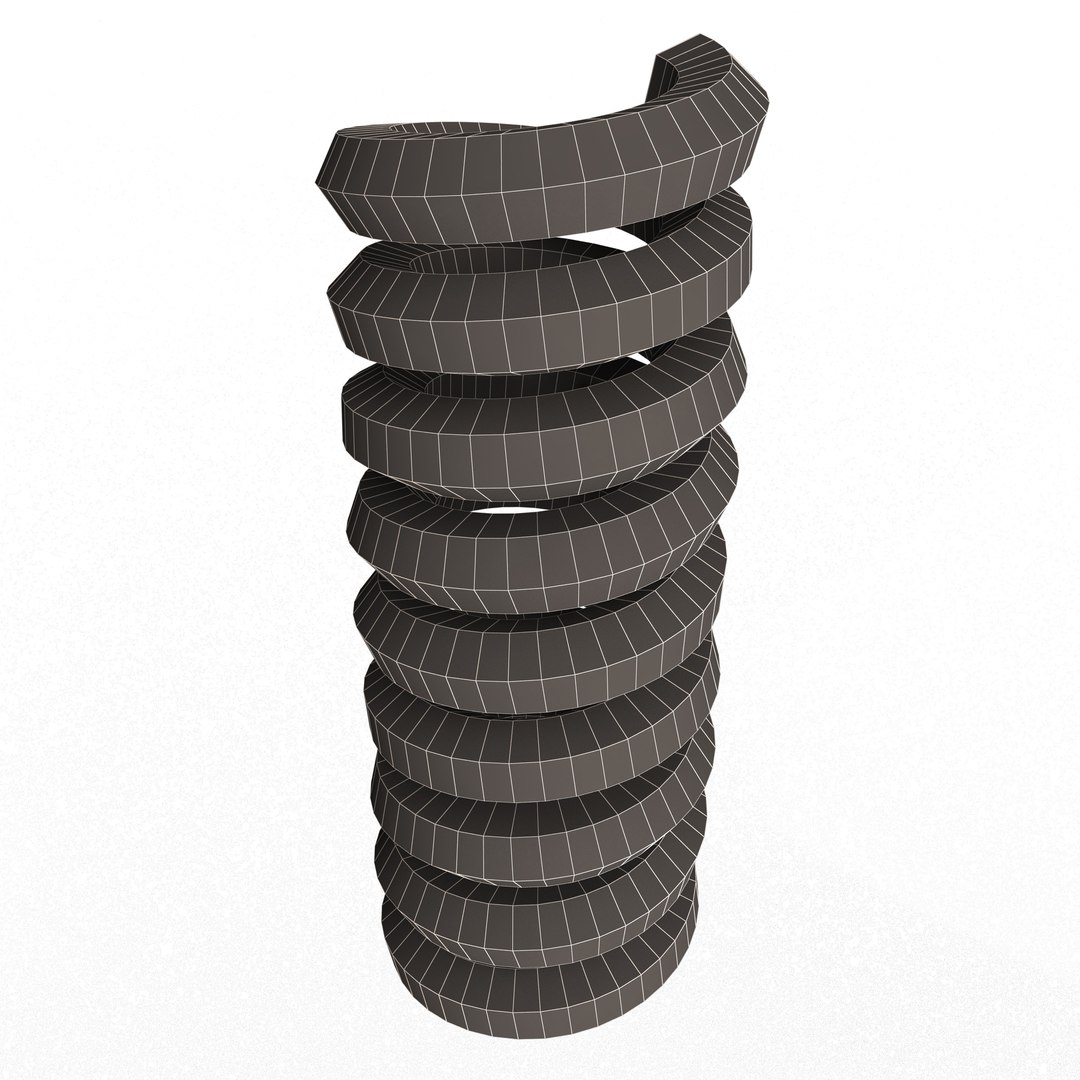 3D Coil Spring - TurboSquid 2006886