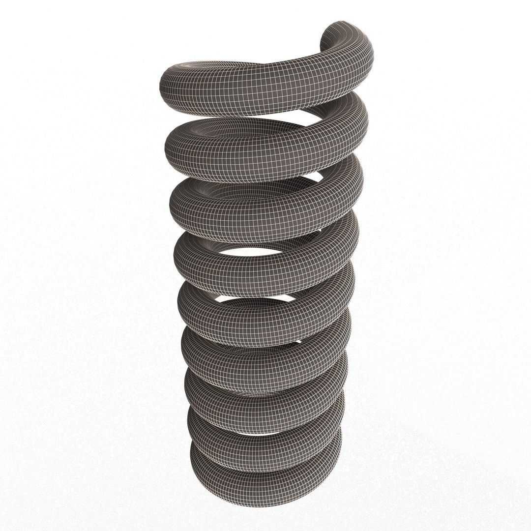 3D Coil Spring - TurboSquid 2006886