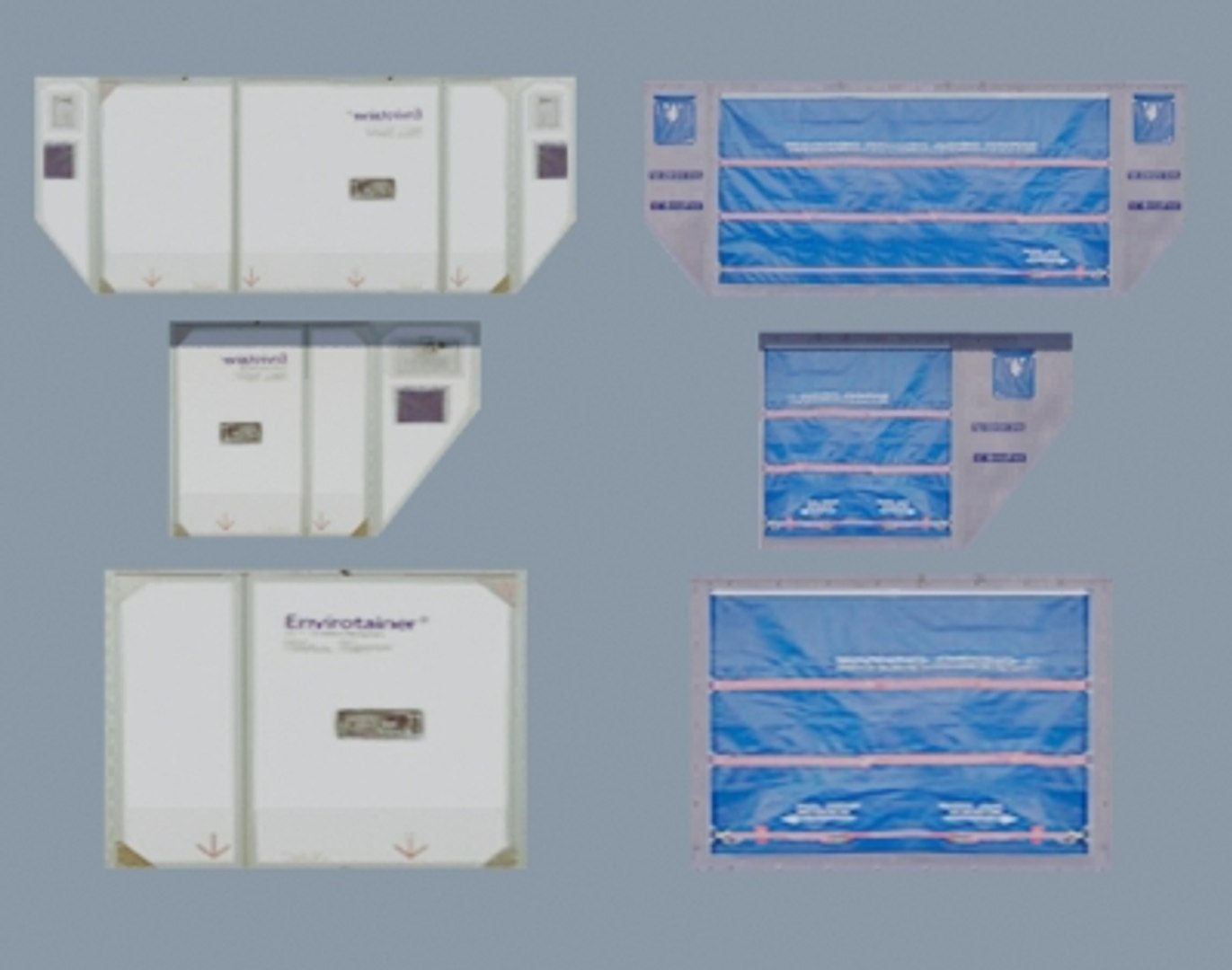 aircraft container 3d model