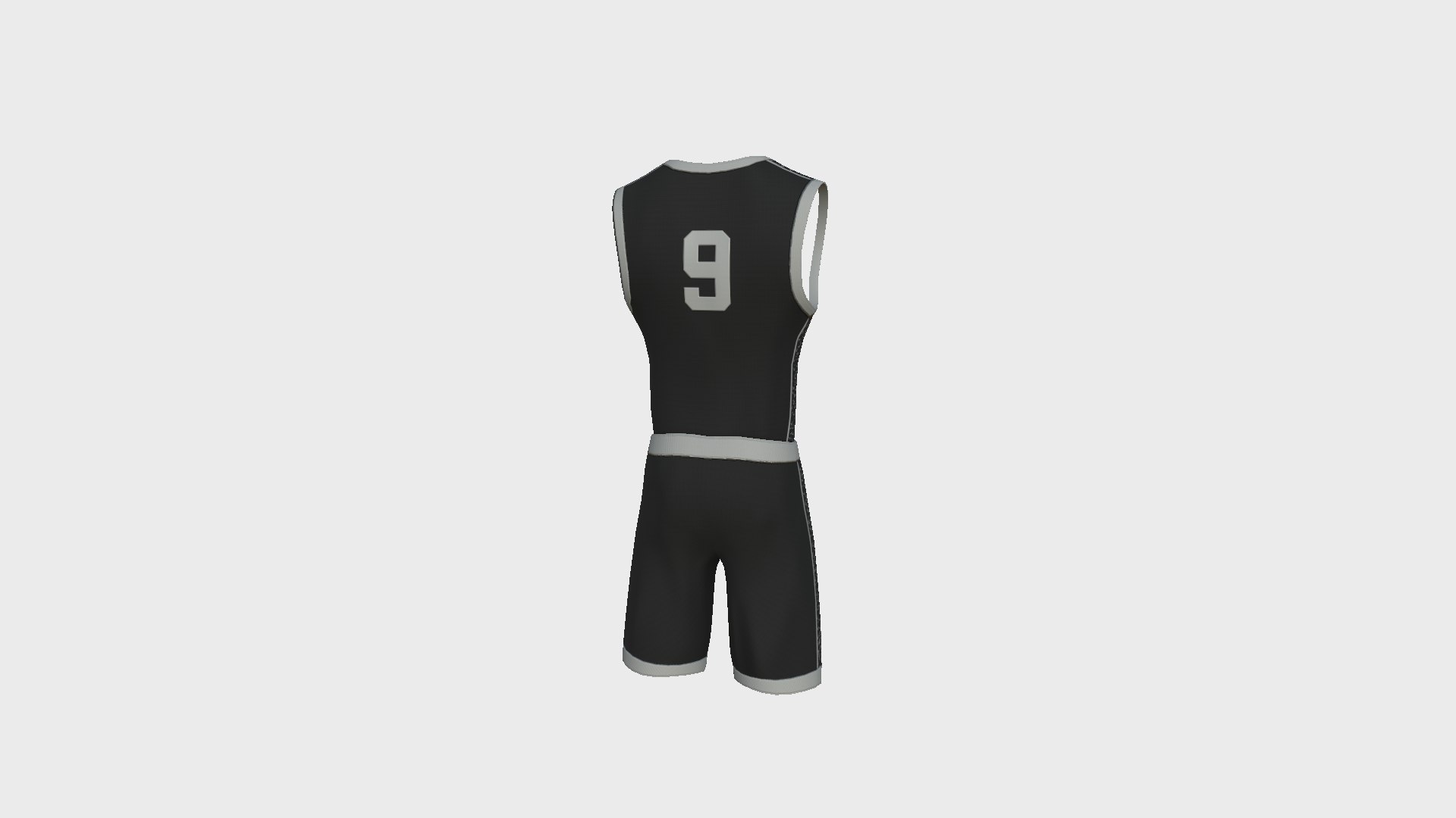3D Basketball Fantasy Team Crows Uniform - Character Design Model ...