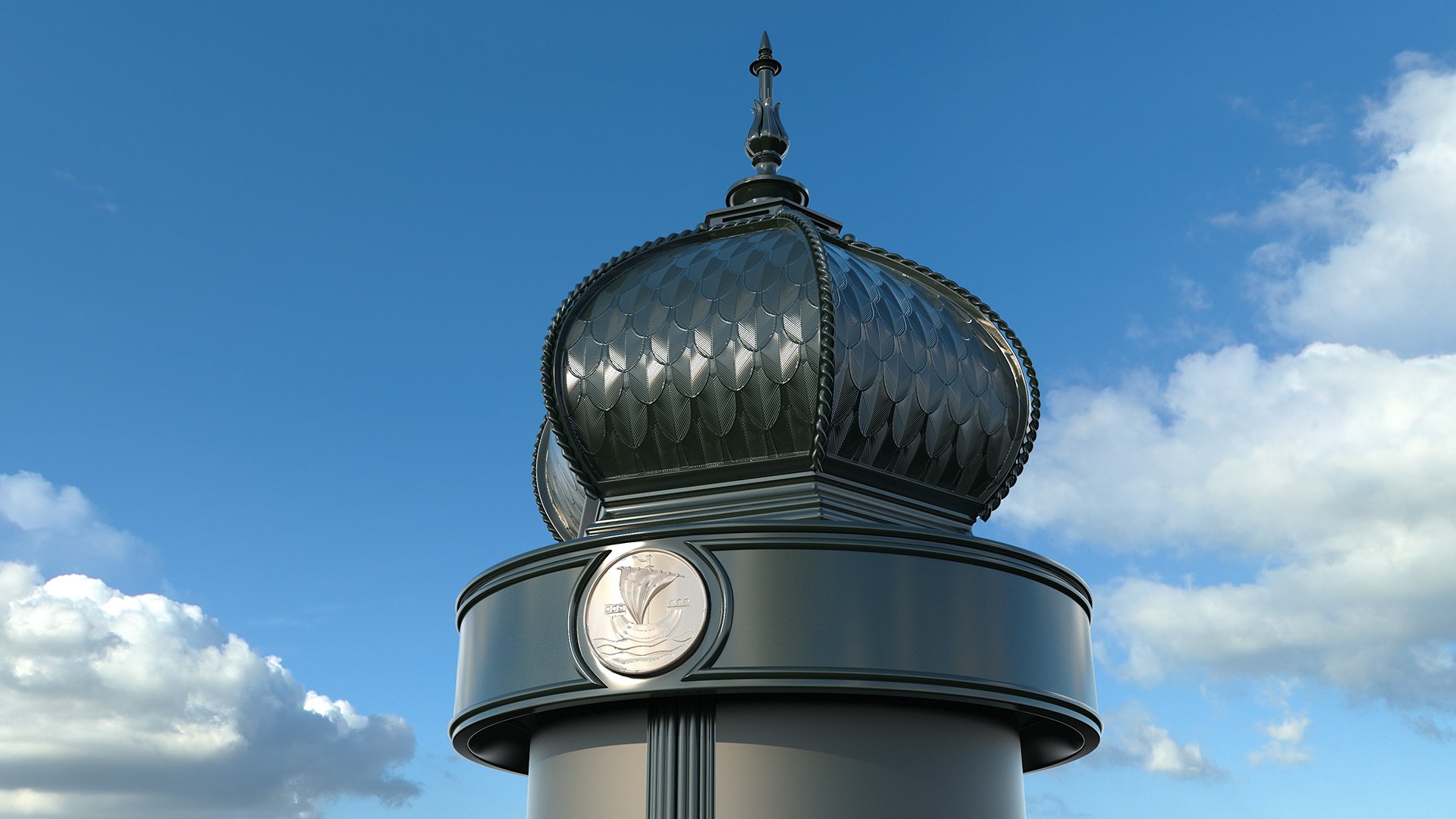 3D Advertising Column - TurboSquid 1469269