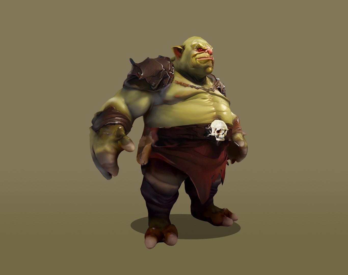 Stylized Troll Game Character Model - TurboSquid 2270532