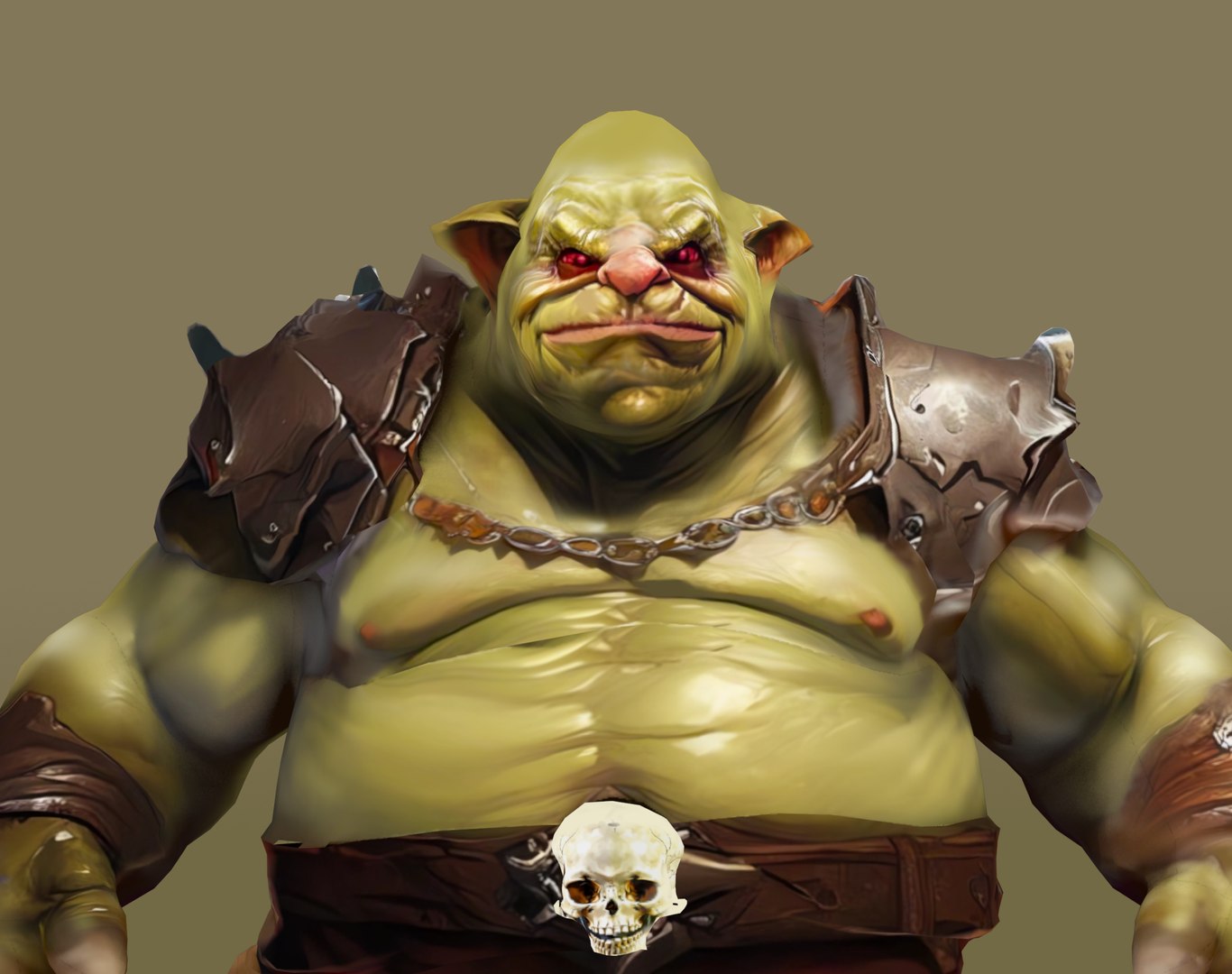 Stylized Troll Game Character Model - TurboSquid 2270532