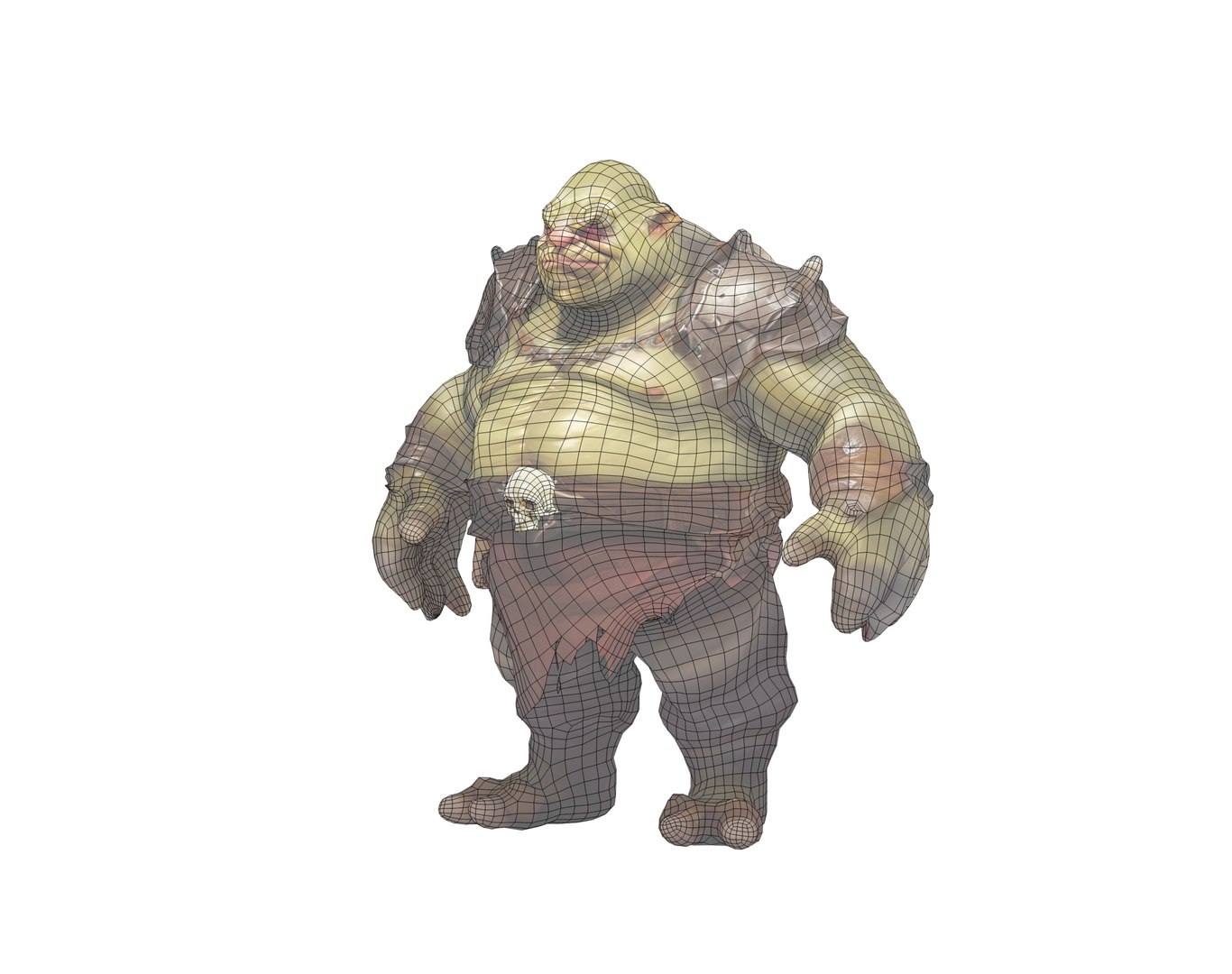 Stylized Troll Game Character Model - TurboSquid 2270532