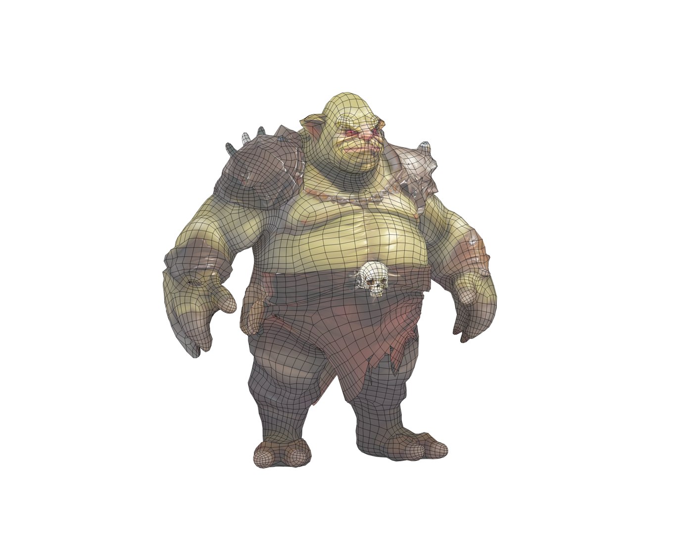 Stylized Troll Game Character Model - TurboSquid 2270532