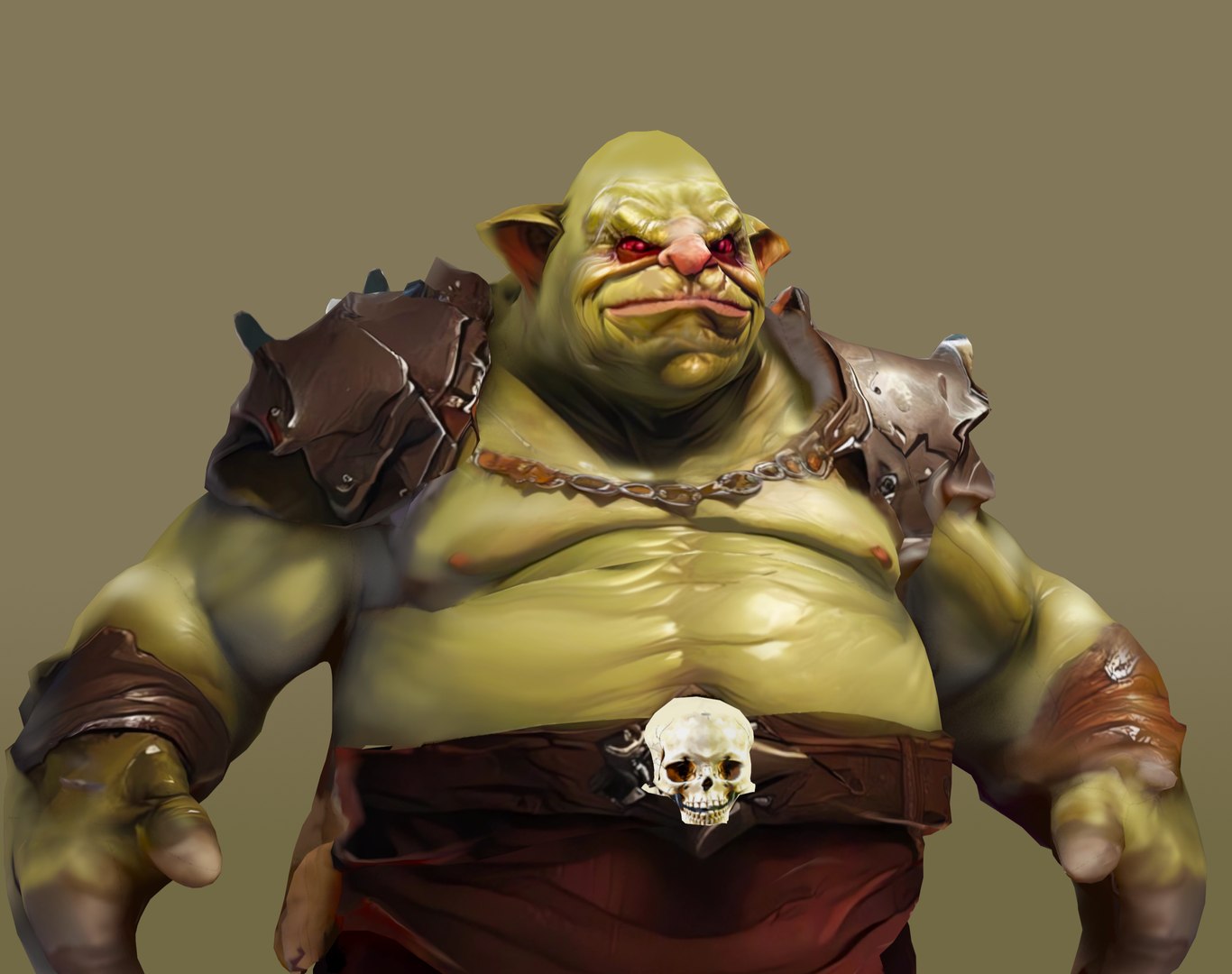 Stylized Troll Game Character Model - TurboSquid 2270532