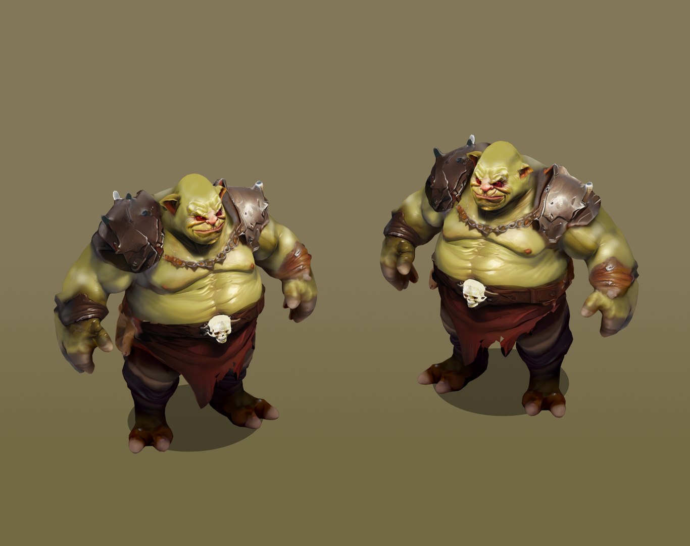 Stylized Troll Game Character Model - TurboSquid 2270532