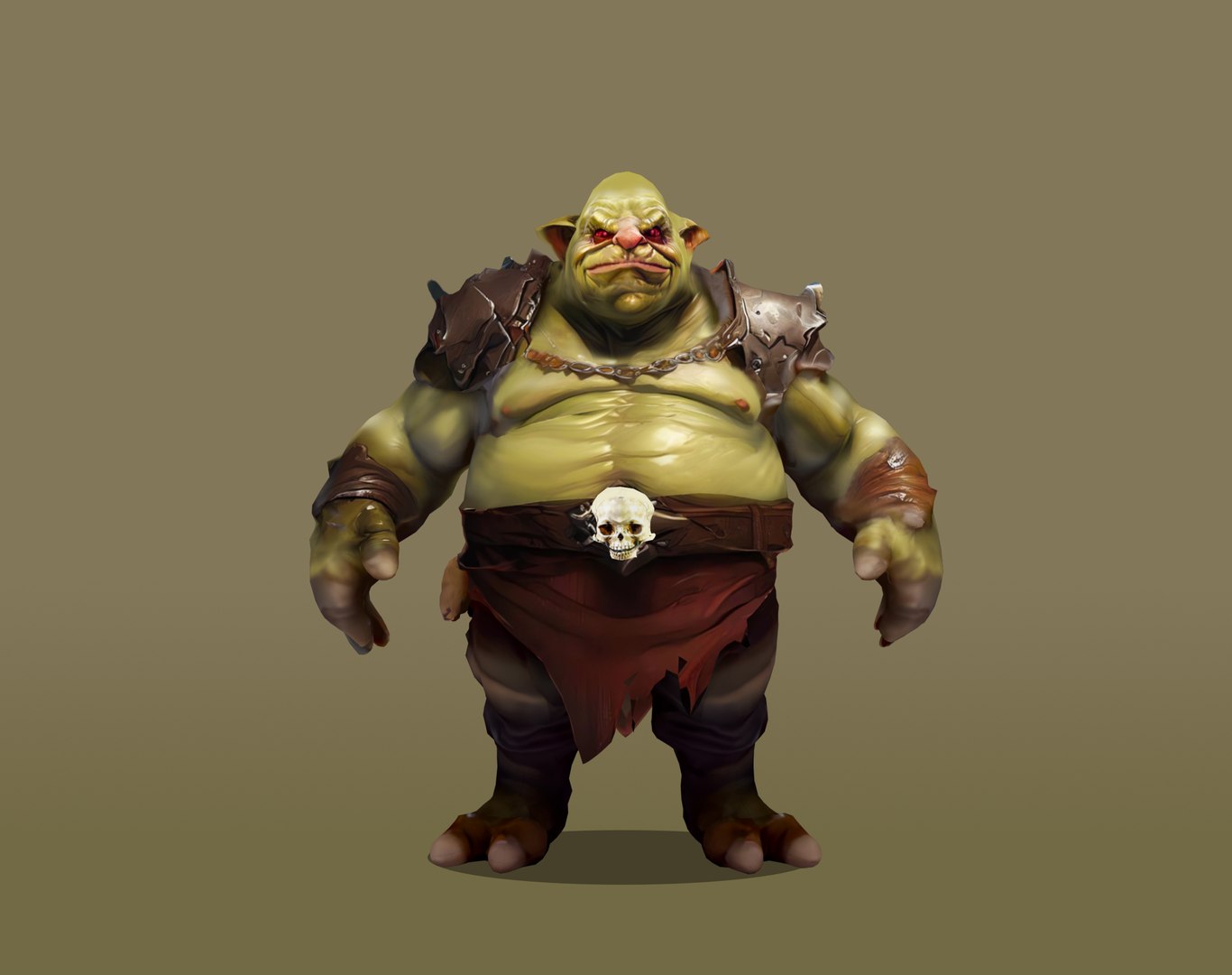 Stylized Troll Game Character Model - TurboSquid 2270532