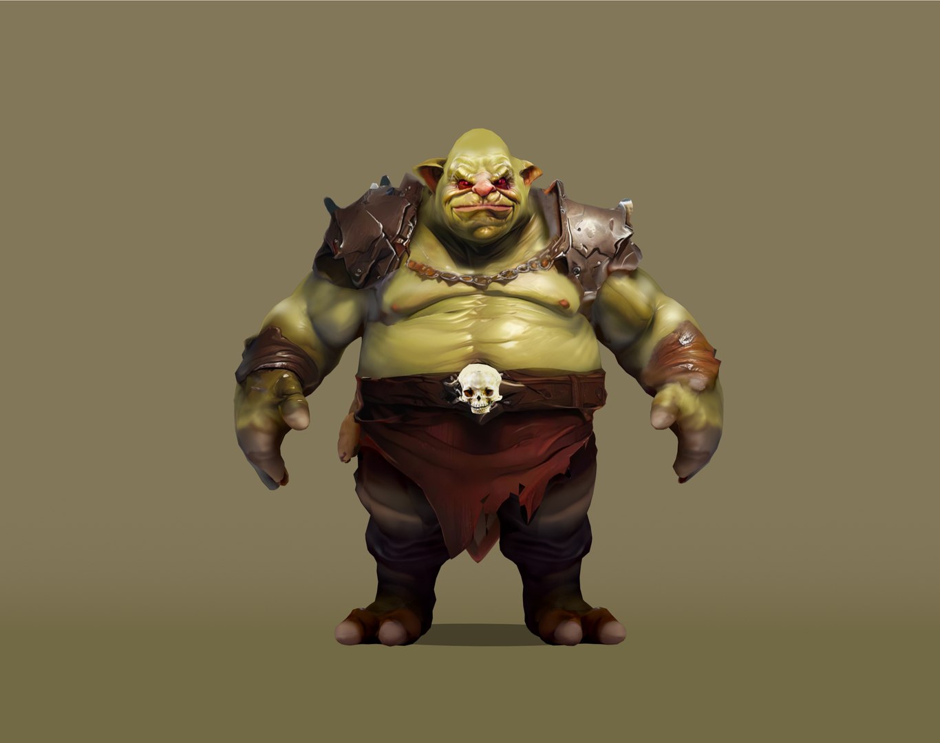Stylized Troll Game Character Model - TurboSquid 2270532