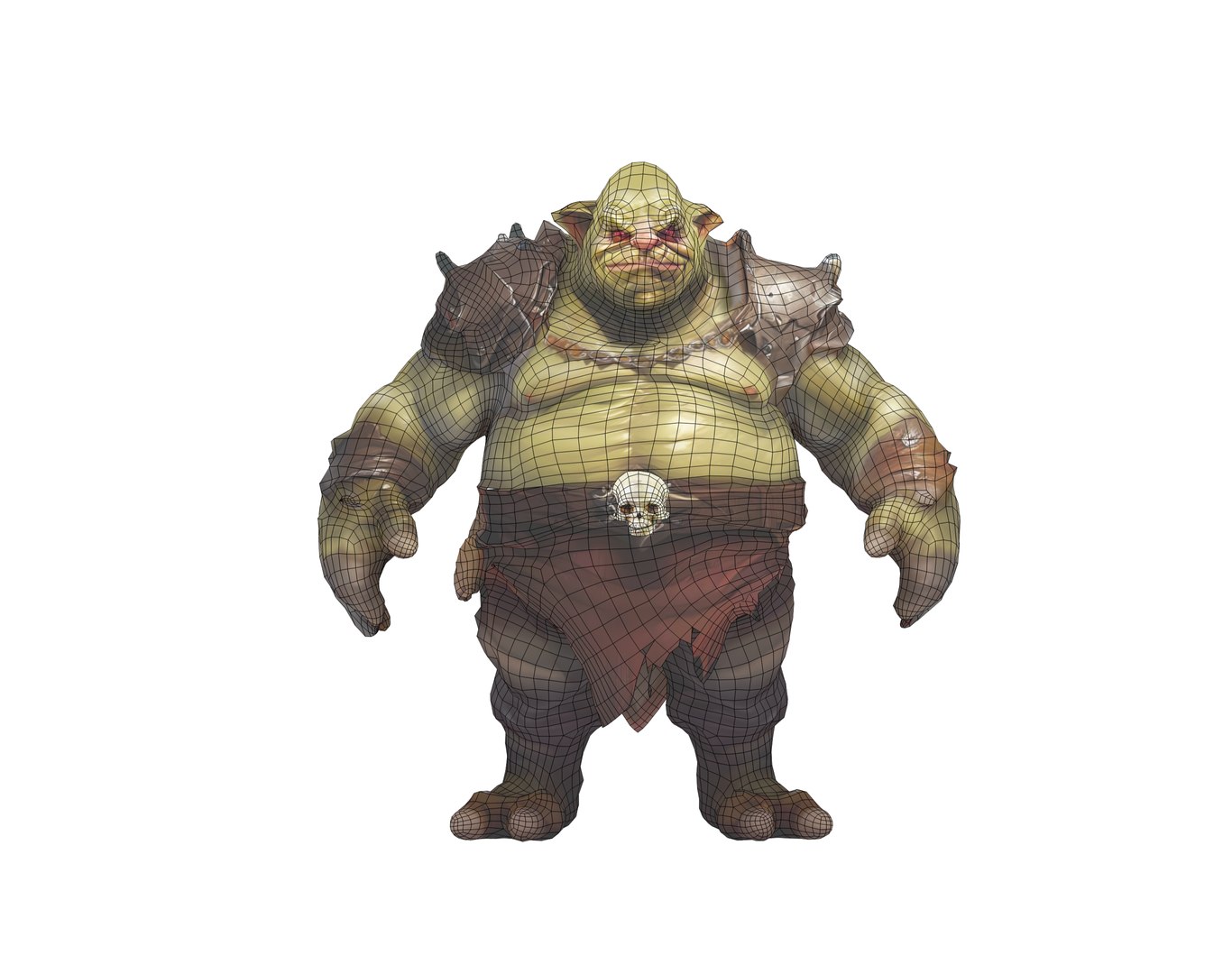 Stylized Troll Game Character Model - TurboSquid 2270532