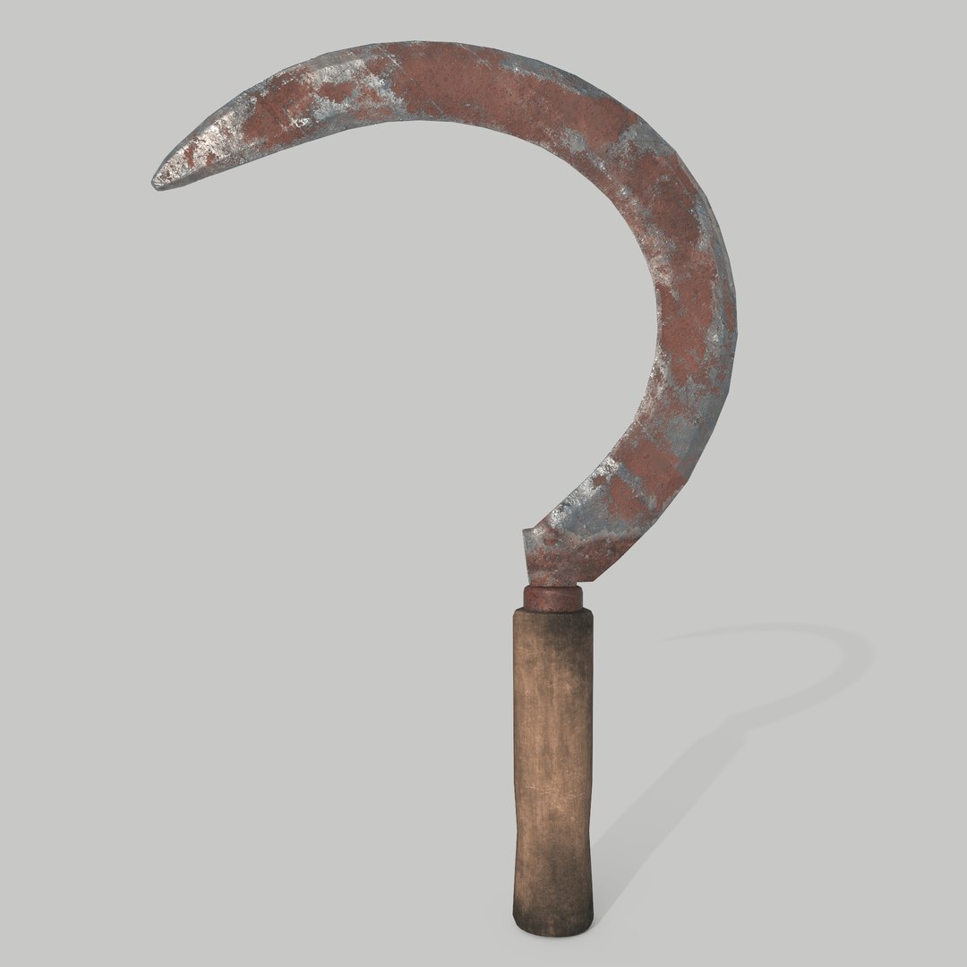 Rusted Sickle 3D Model - TurboSquid 2084536