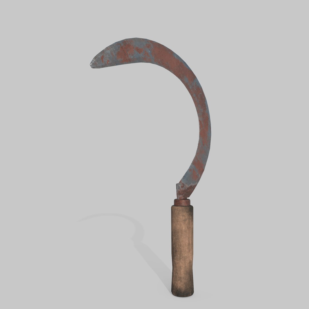 Rusted Sickle 3D Model - TurboSquid 2084536