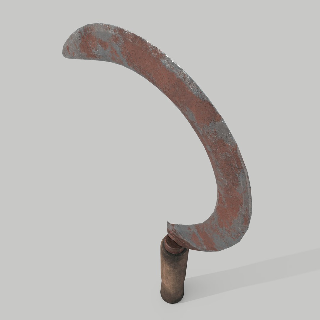 Rusted Sickle 3D Model - TurboSquid 2084536