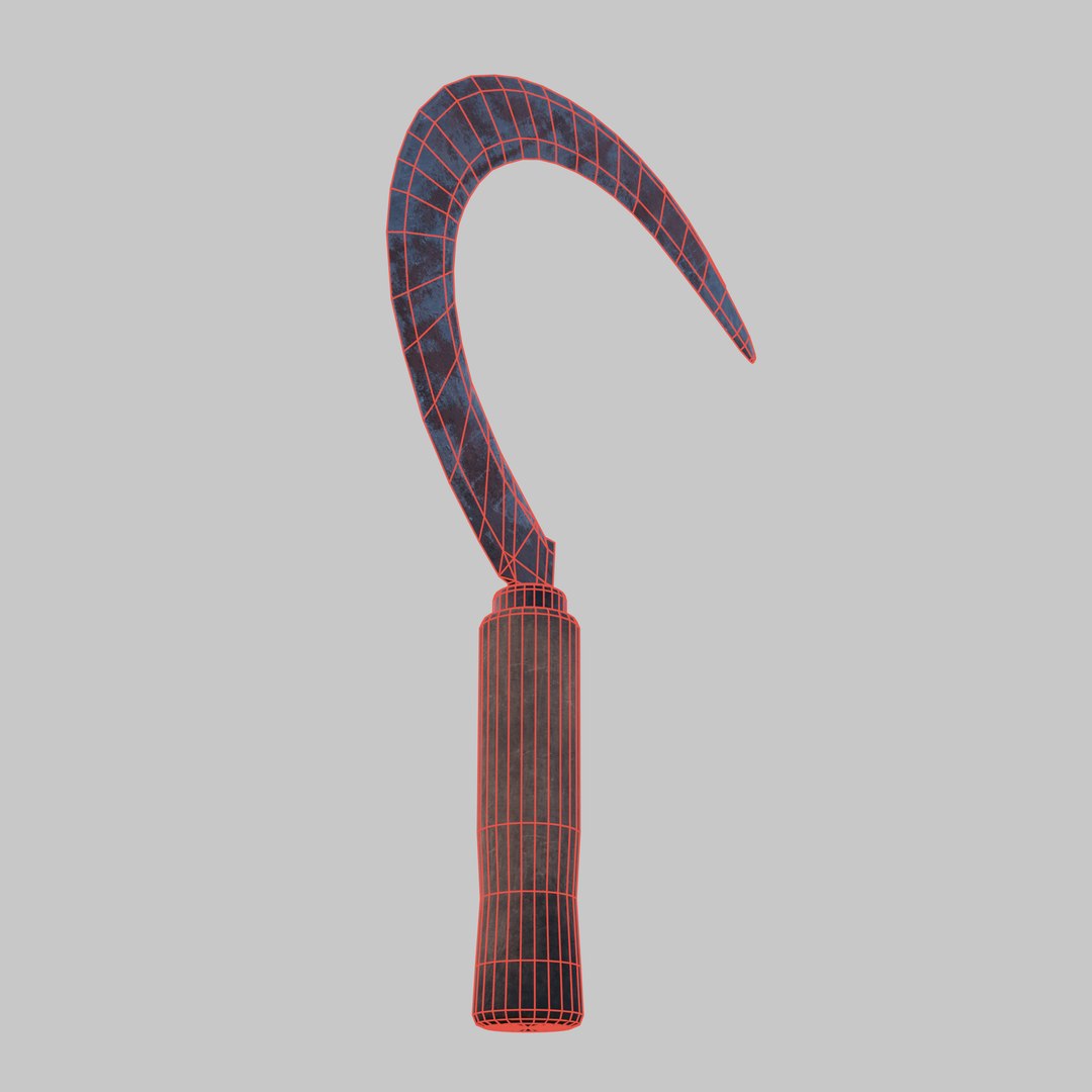 Rusted Sickle 3D Model - TurboSquid 2084536