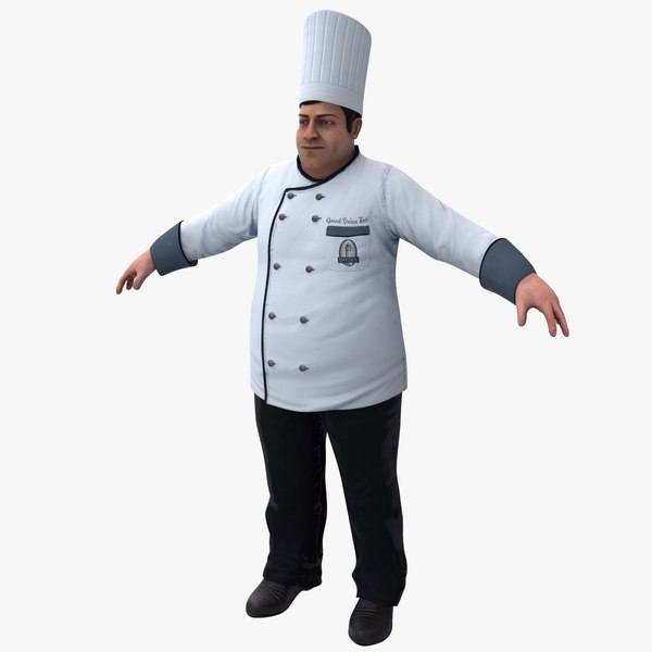 3D Chef Models | TurboSquid