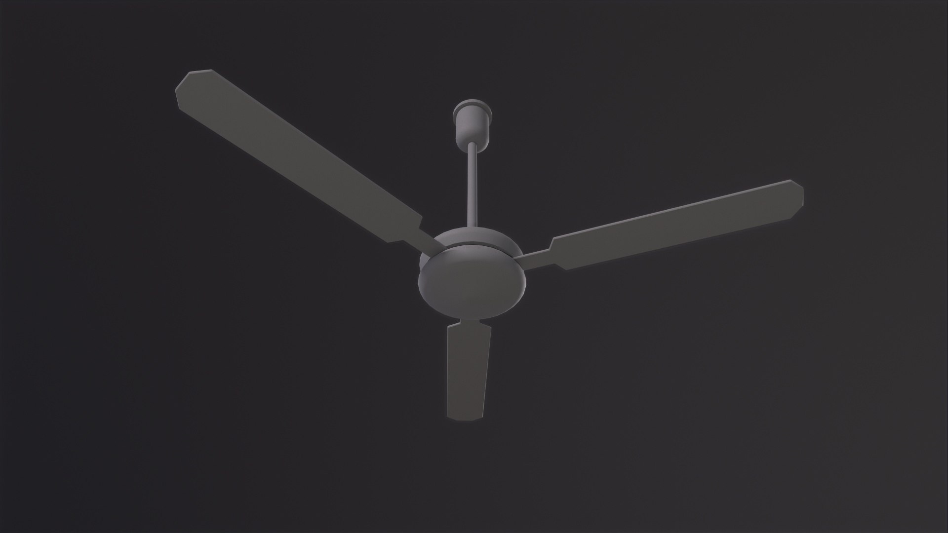Ceiling Fan 3D Model - TurboSquid 2125356