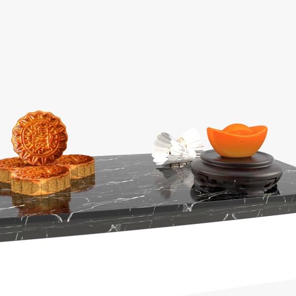 3D Mooncake Models | TurboSquid