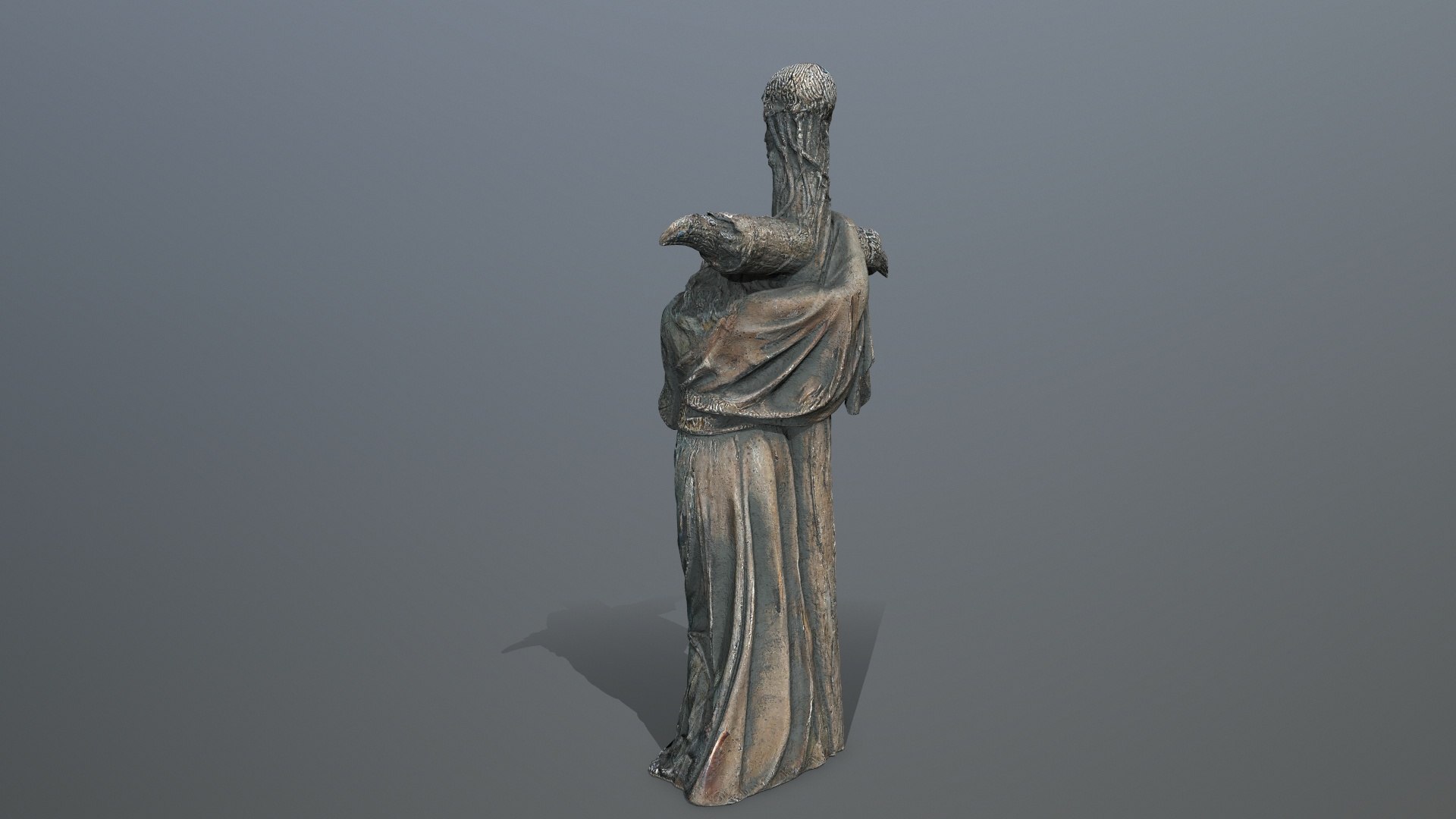3D Woman Statue - TurboSquid 2366971