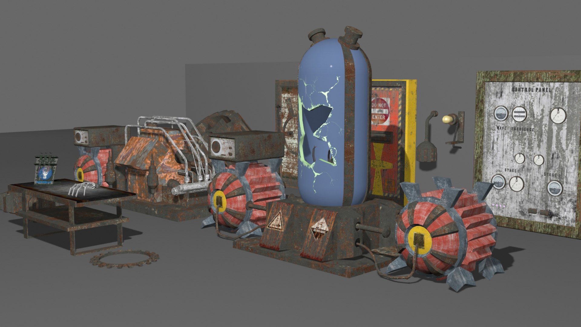 Old Machines - 18 3ds