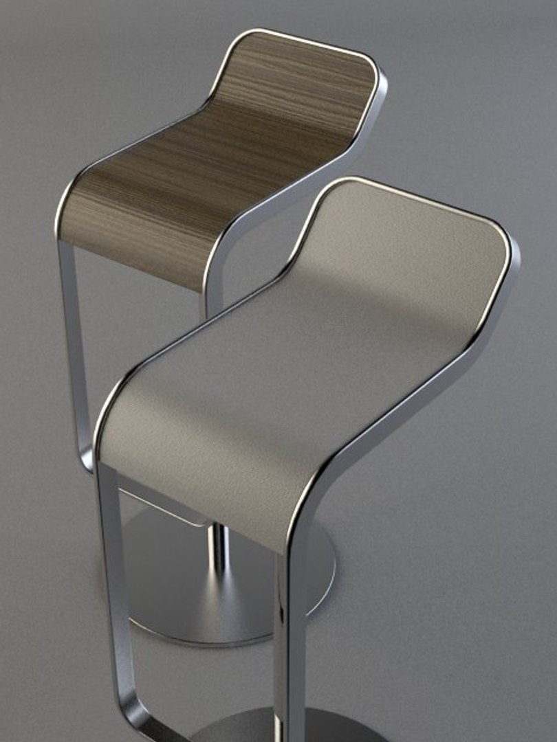 3ds Piston Bar Stool