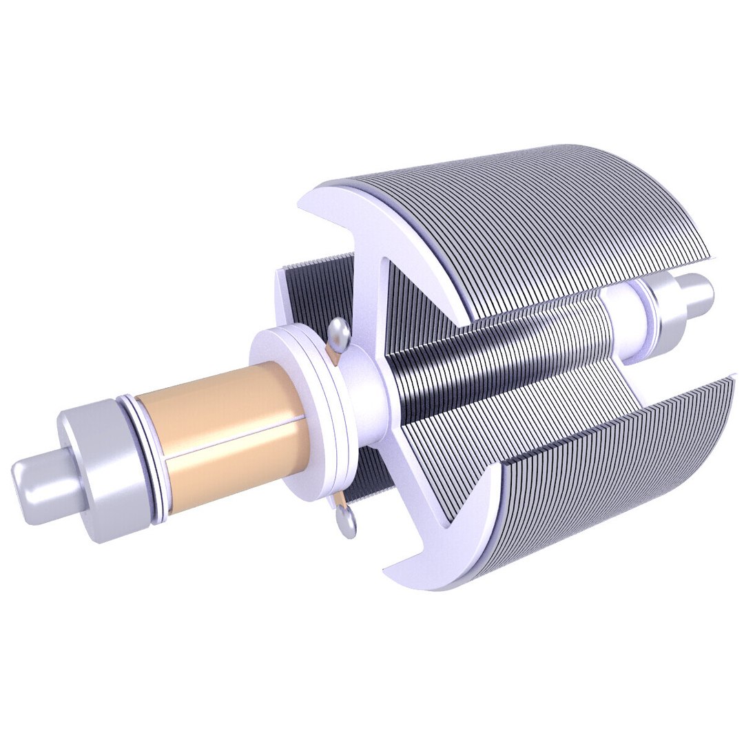 Brushed Rotor 80 3D Model - TurboSquid 2383791