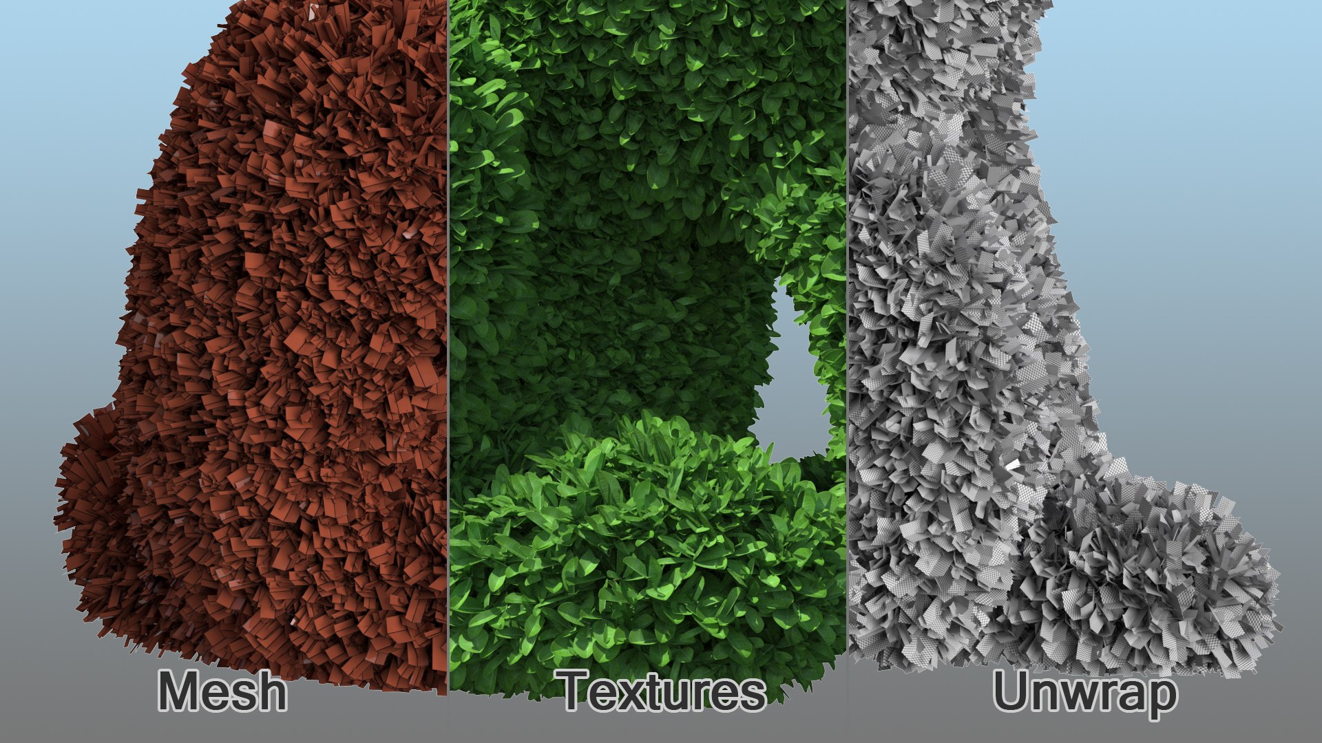 Rabbit Topiary Sculpture 3D Model - TurboSquid 1581975