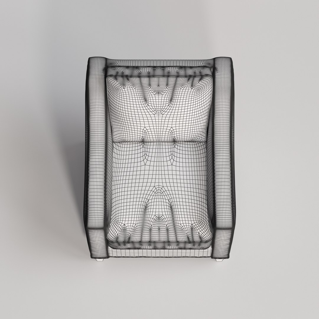 3d berkley loose chair model