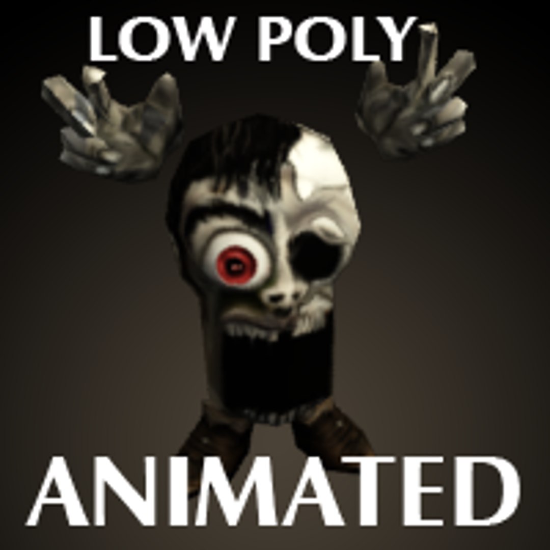 mini zombie 3d max
