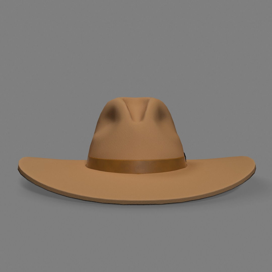Cowboy hat 3D - TurboSquid 1304572