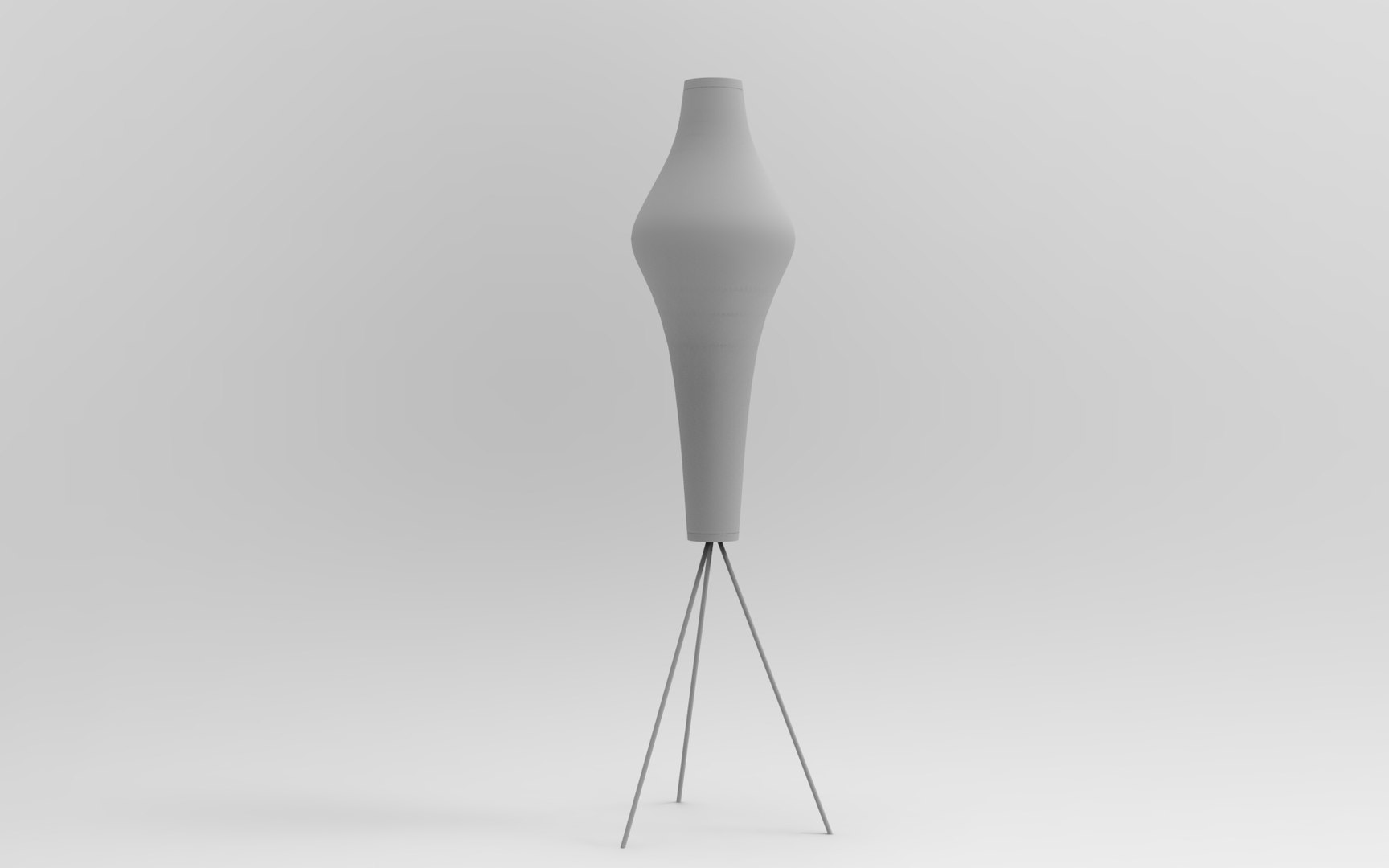 Standing Light 3D model - TurboSquid 2155953