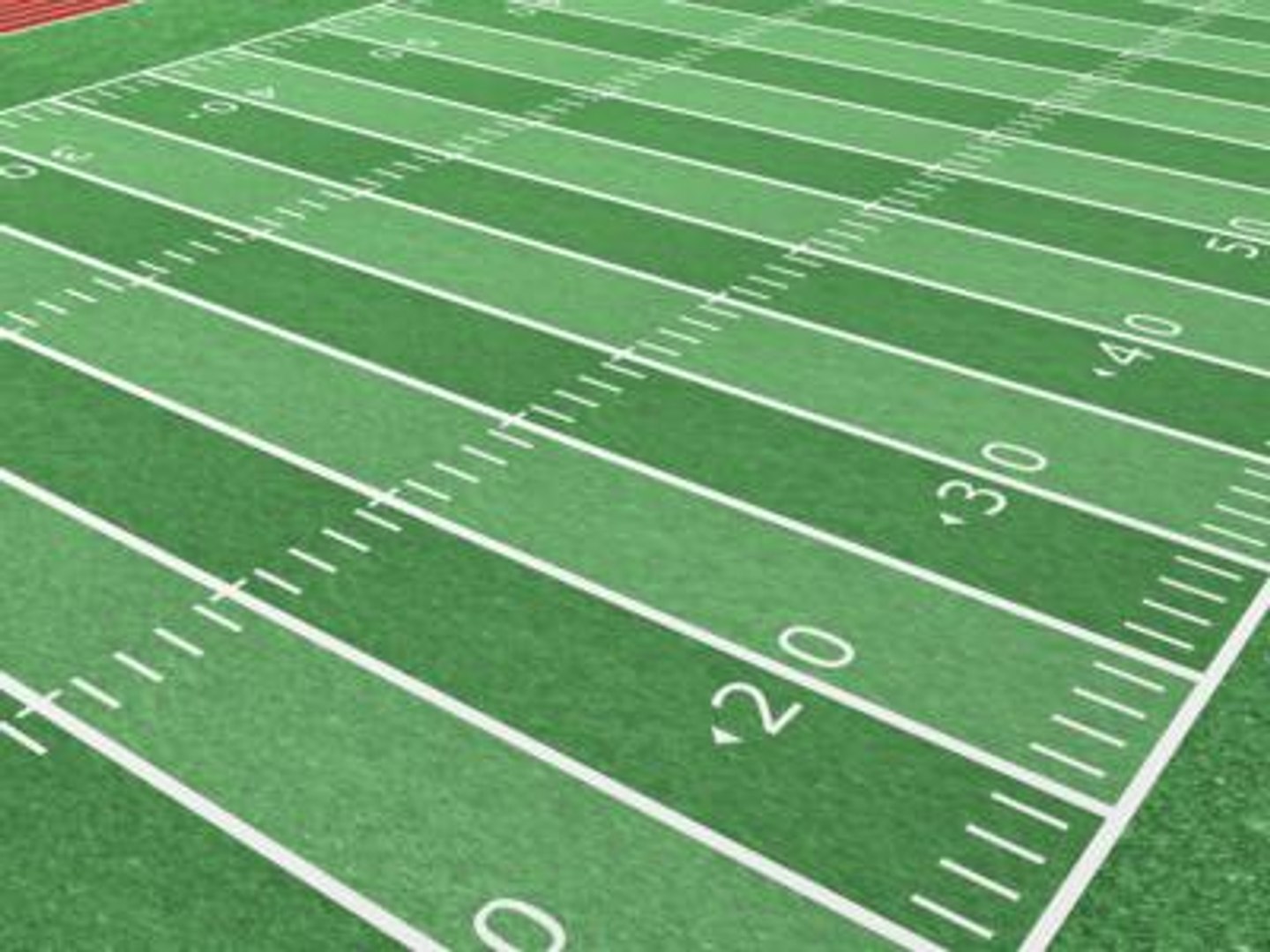 Football Field 3d Model