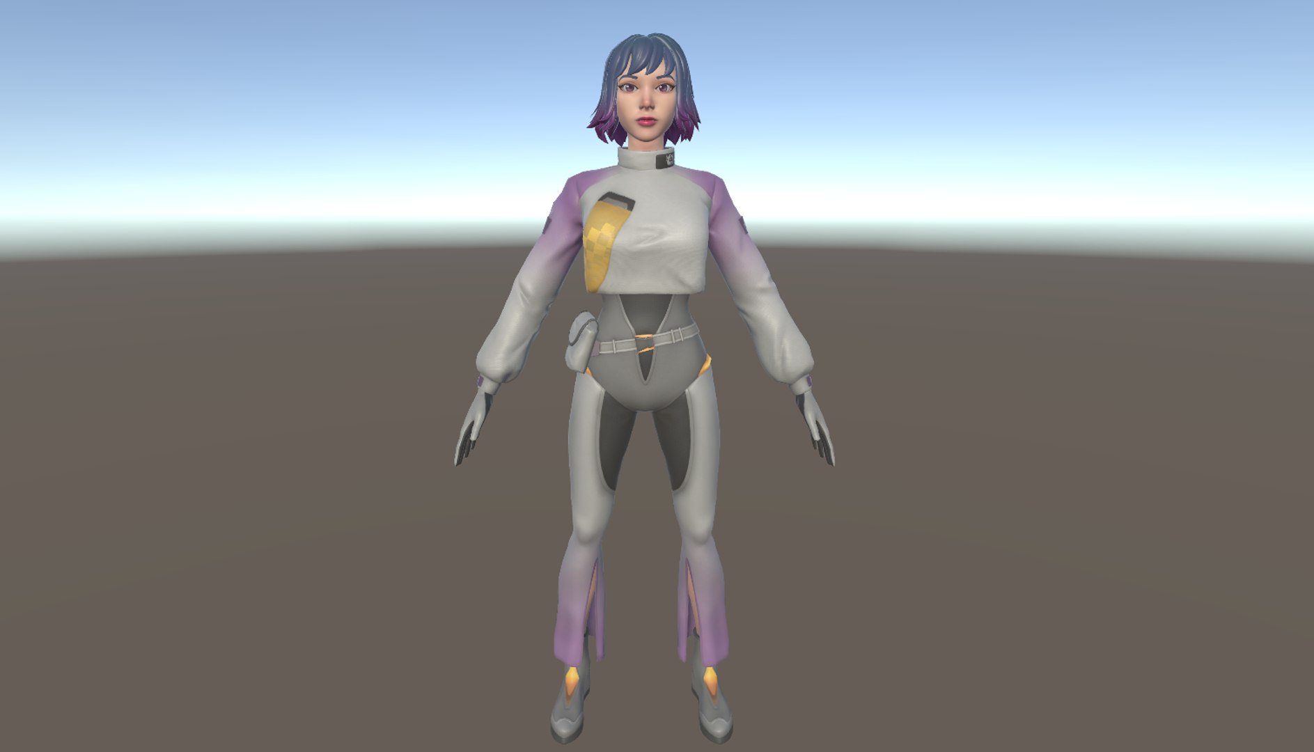 Sci-fi Girl Mira Model - TurboSquid 2249263