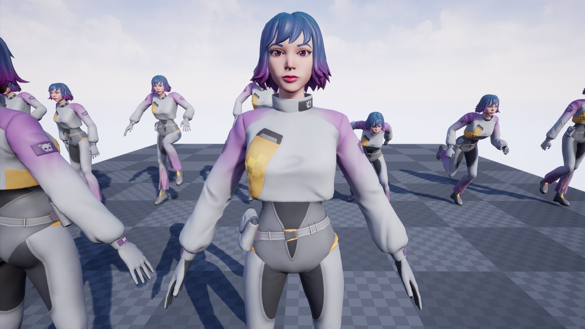 Sci-fi Girl Mira Model - TurboSquid 2249263