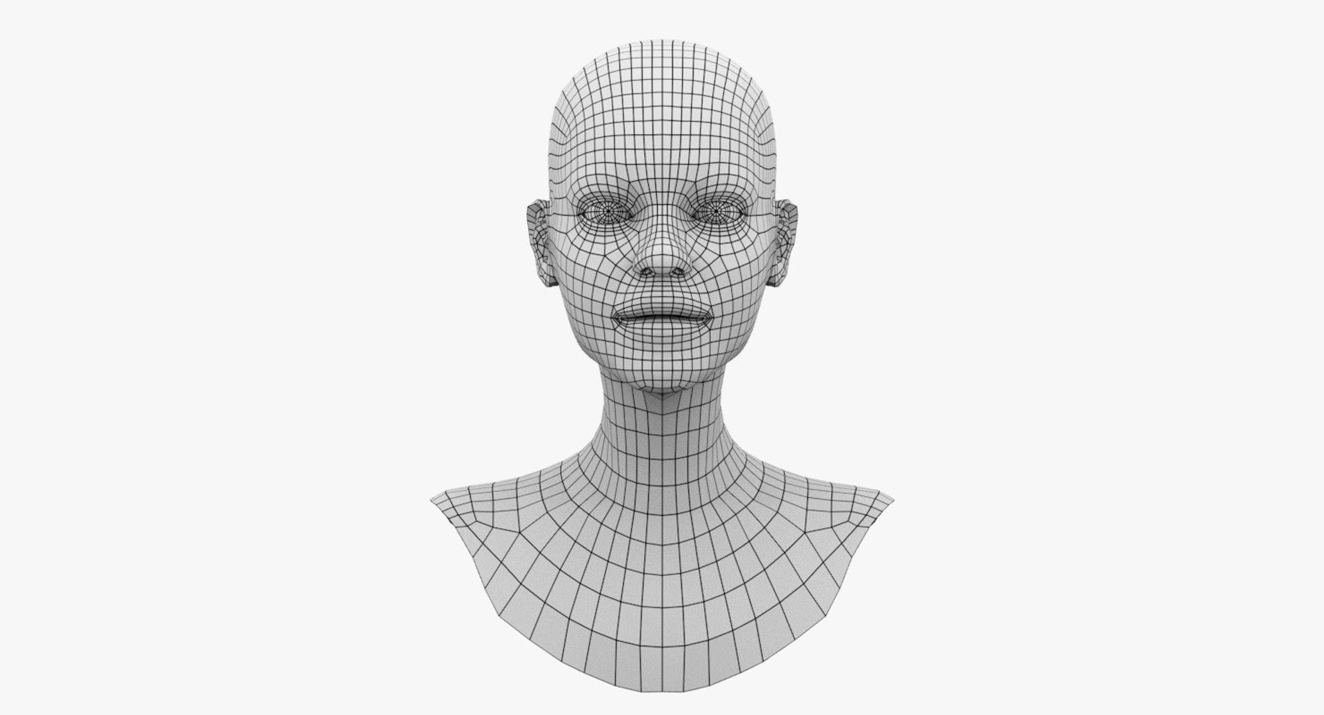 Girl Head 3D Model - TurboSquid 1257054