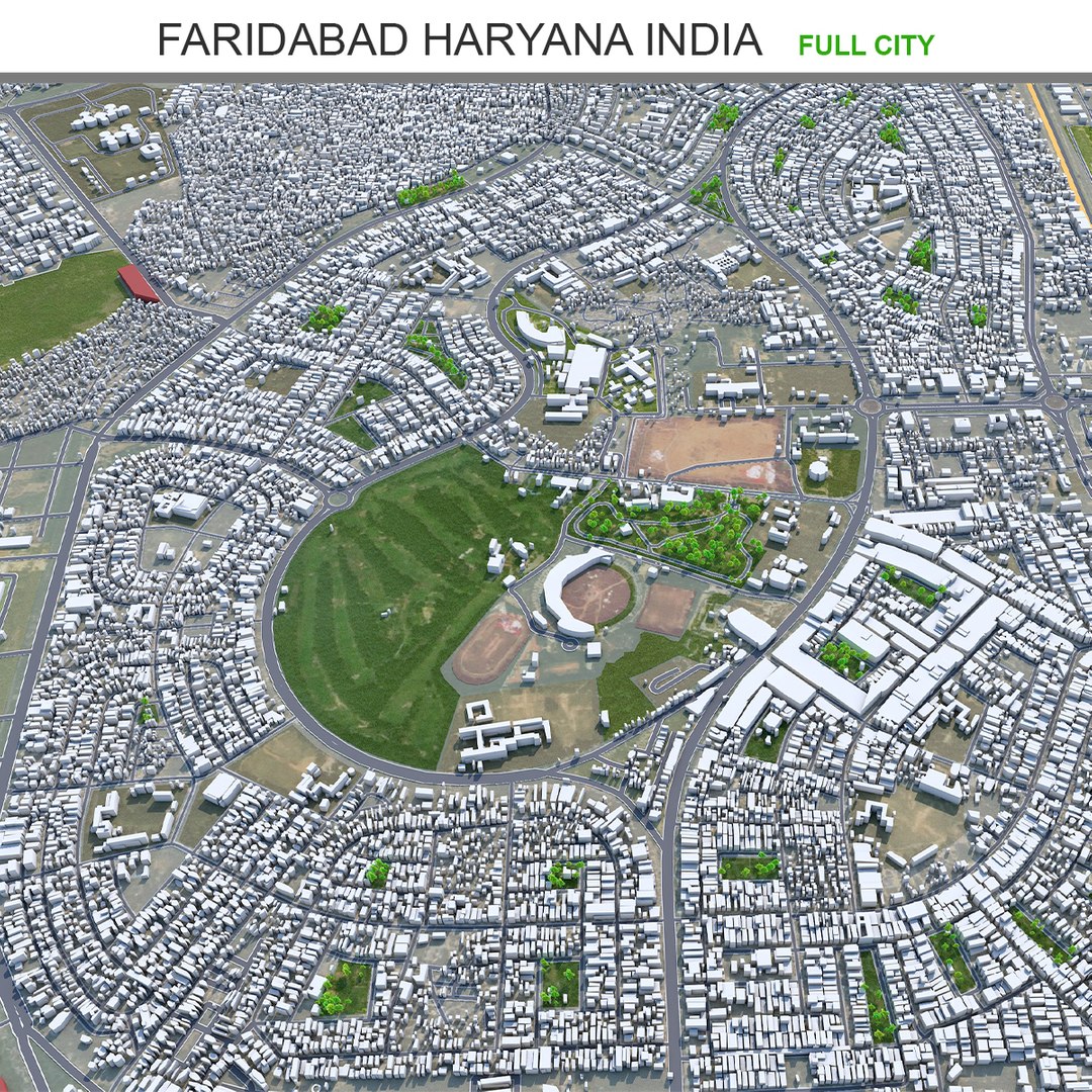 Faridabad Haryana India 3D - TurboSquid 2042065